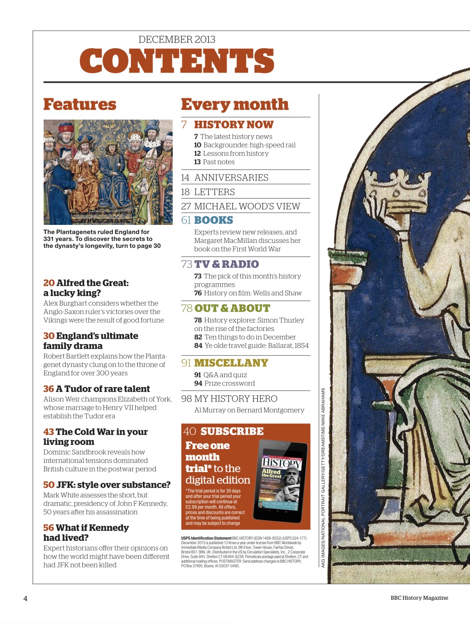 History Extra Magazine - December 2013 Back Issue