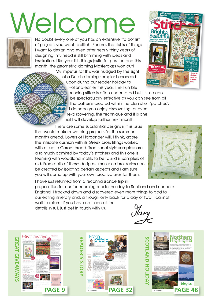 New Stitches Magazine - Issue 219 Back Issue