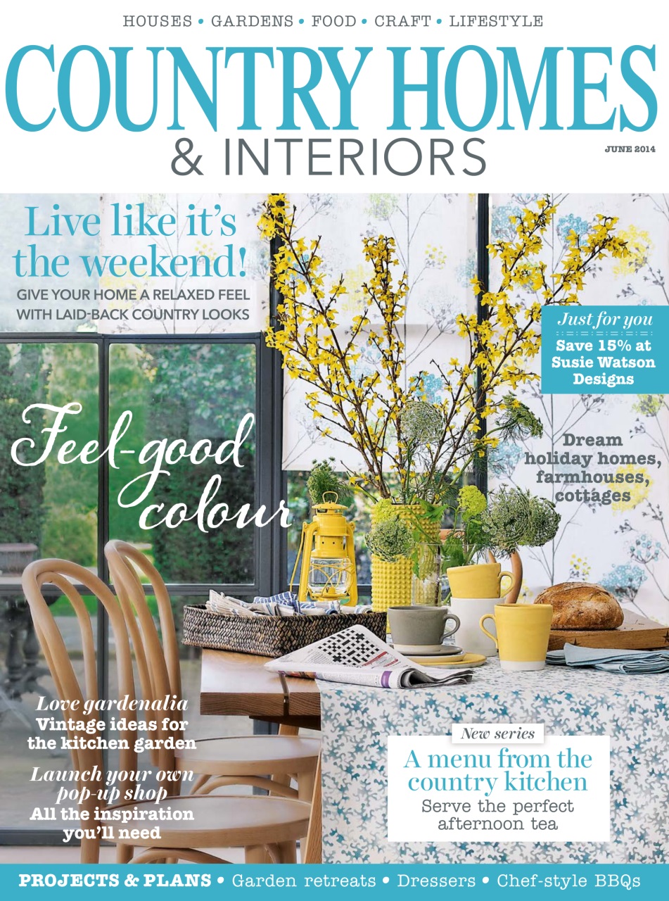 Country Homes & Interiors Magazine - June 2014 Back Issue