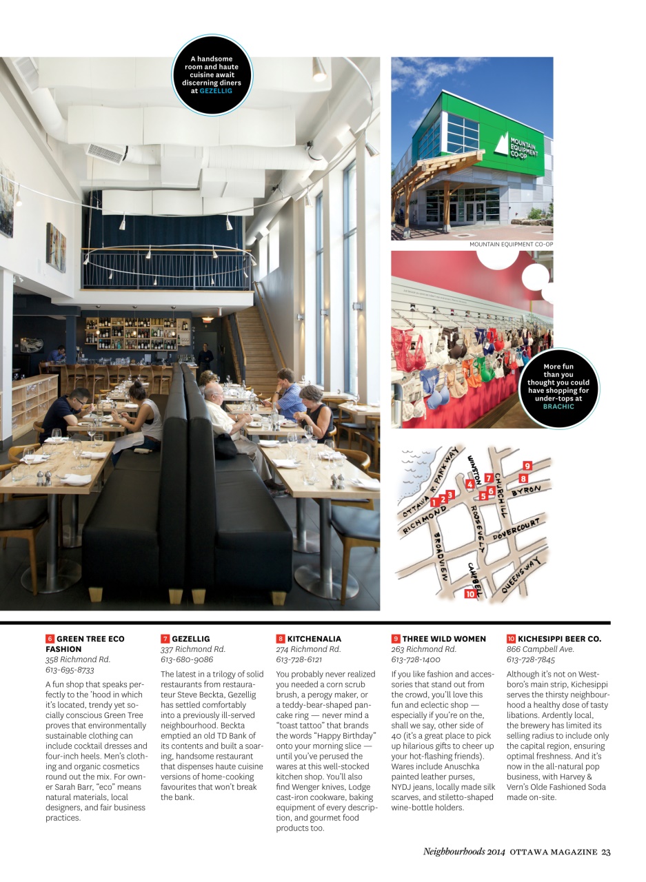 Ottawa Magazine - NEIGHBOURHOODS 2014 Back Issue