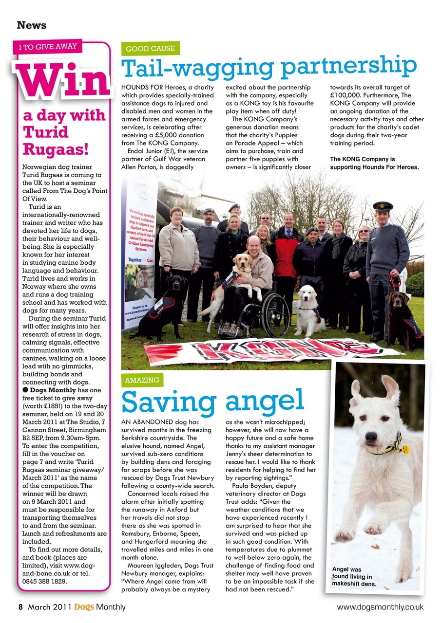 Dogs Monthly Magazine - March 2011 Back Issue