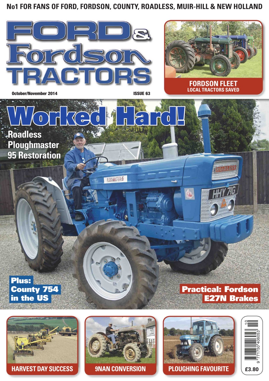 Ford & Fordson Magazine - No.63 Roadless Ploughmaster 95 Restoration ...