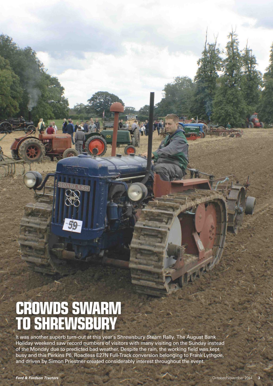 Ford & Fordson Magazine - No.63 Roadless Ploughmaster 95 Restoration ...
