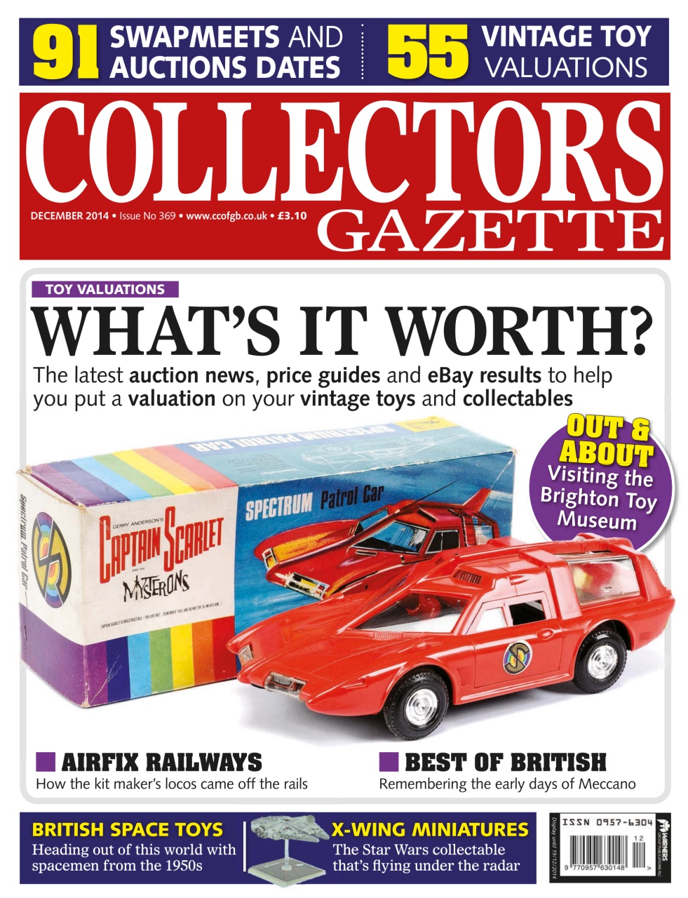 Collectors Gazette - December Issue Back Issue