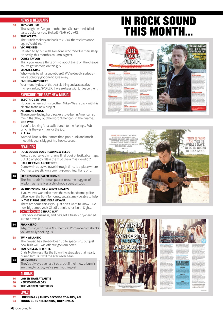 Rock Sound Magazine - October 2014 issue 192 Back Issue