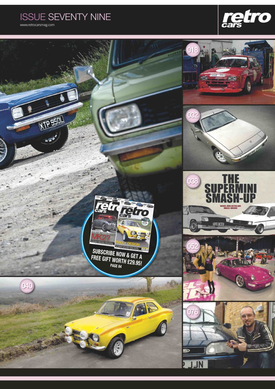 Retro Cars Magazine - No.79 Rally Design Back Issue