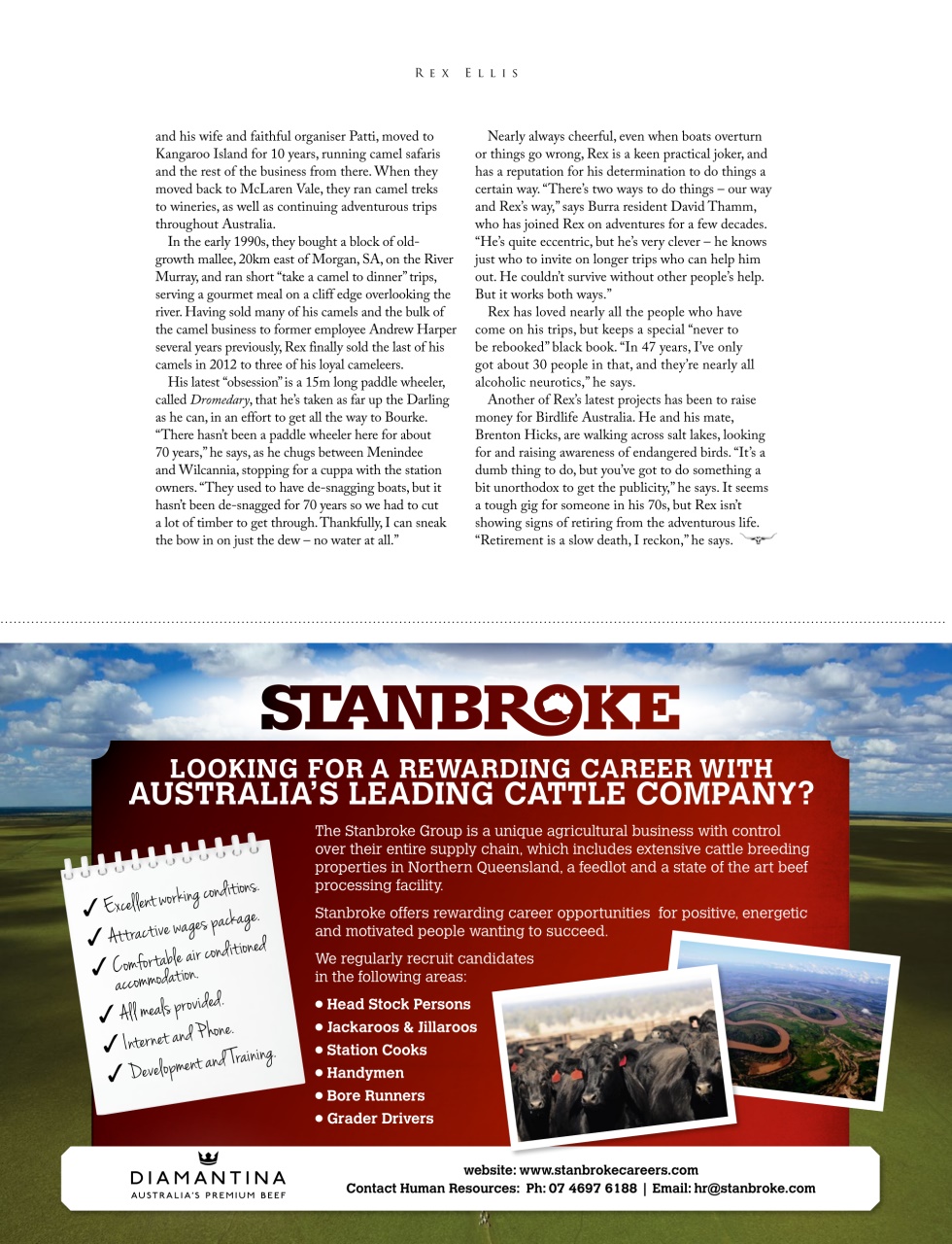 OUTBACK Magazine - Great Australians: 20 Living Legends of the Bush Vol ...