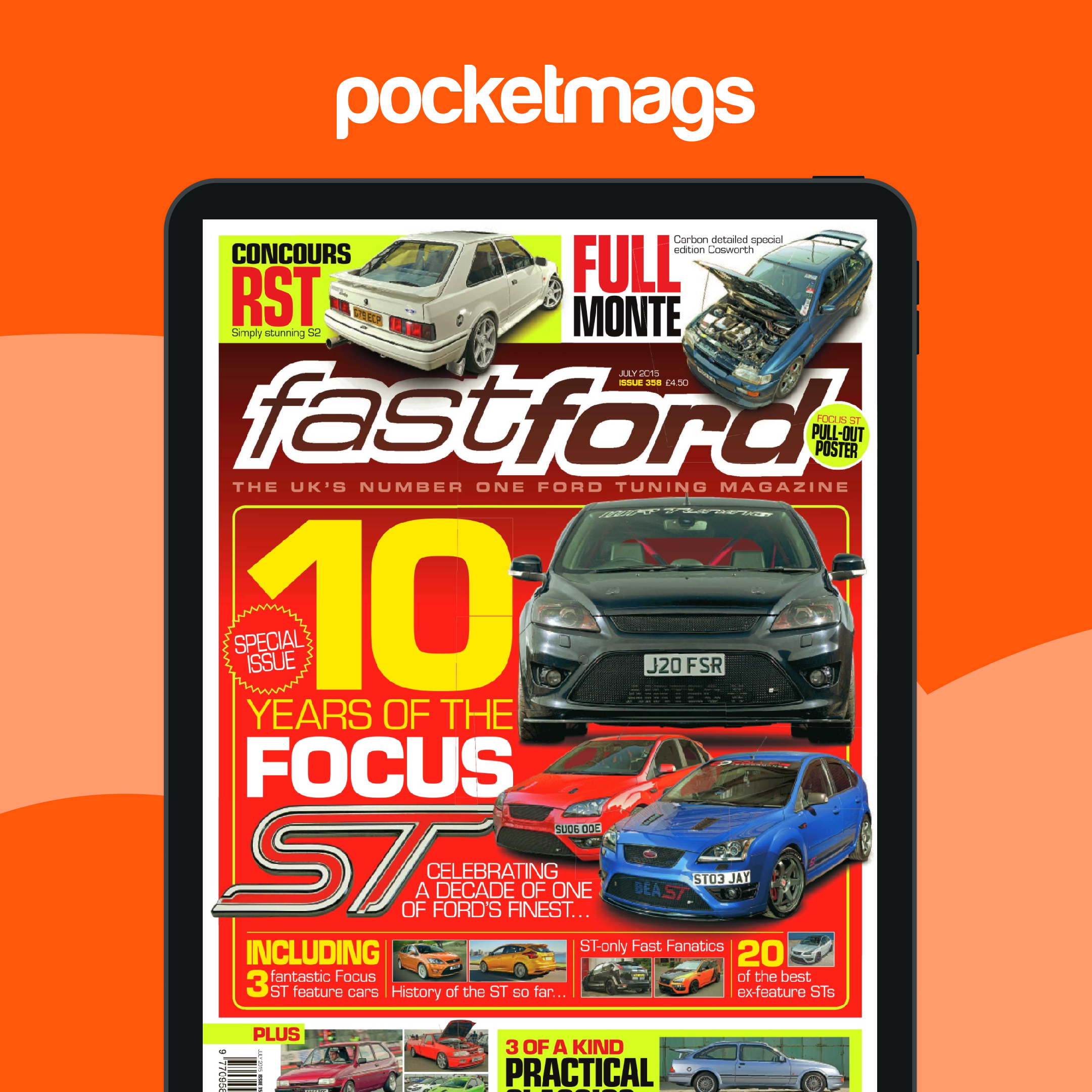 Fast Ford Magazine - No.358 10 Years of the Focus ST Edición anterior