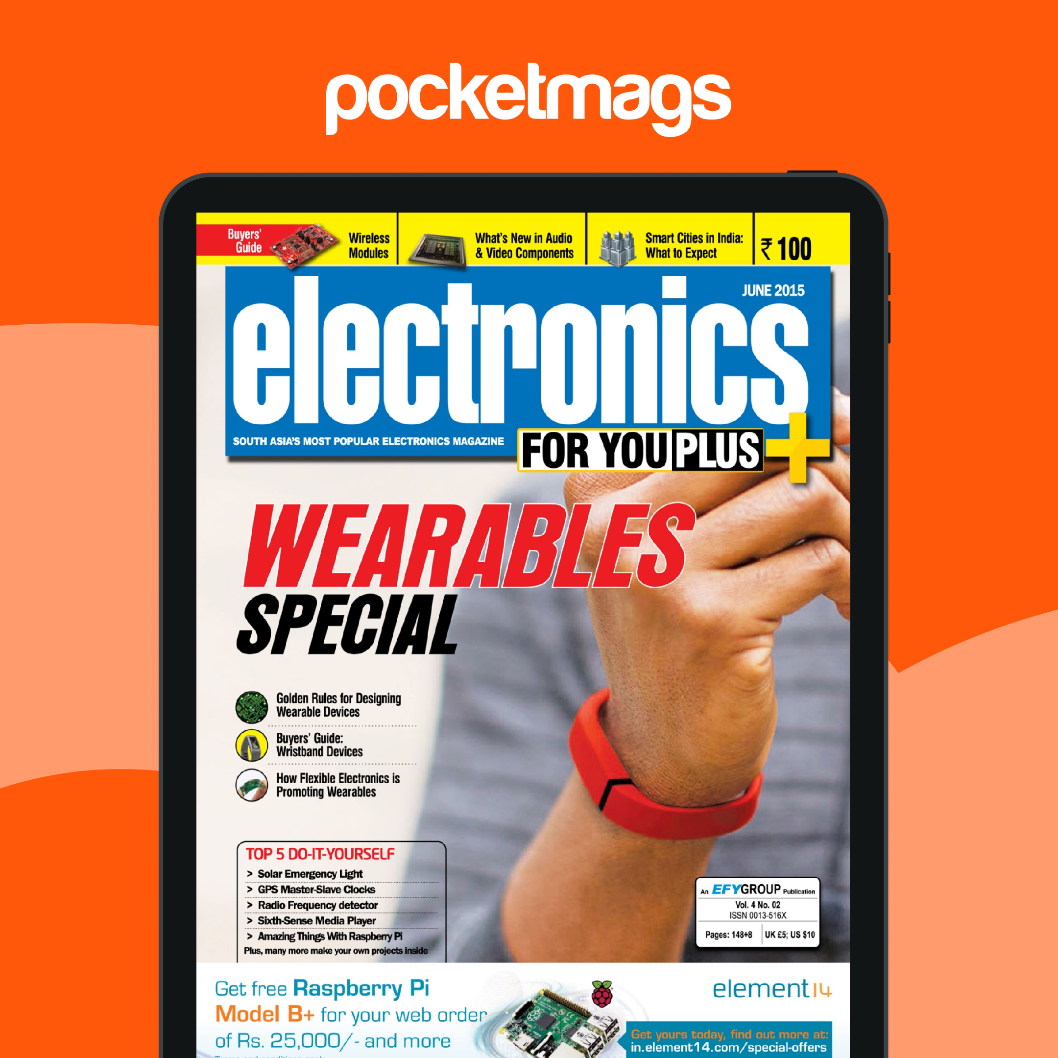 Electronics For You Magazine - June 2015 Edición anterior