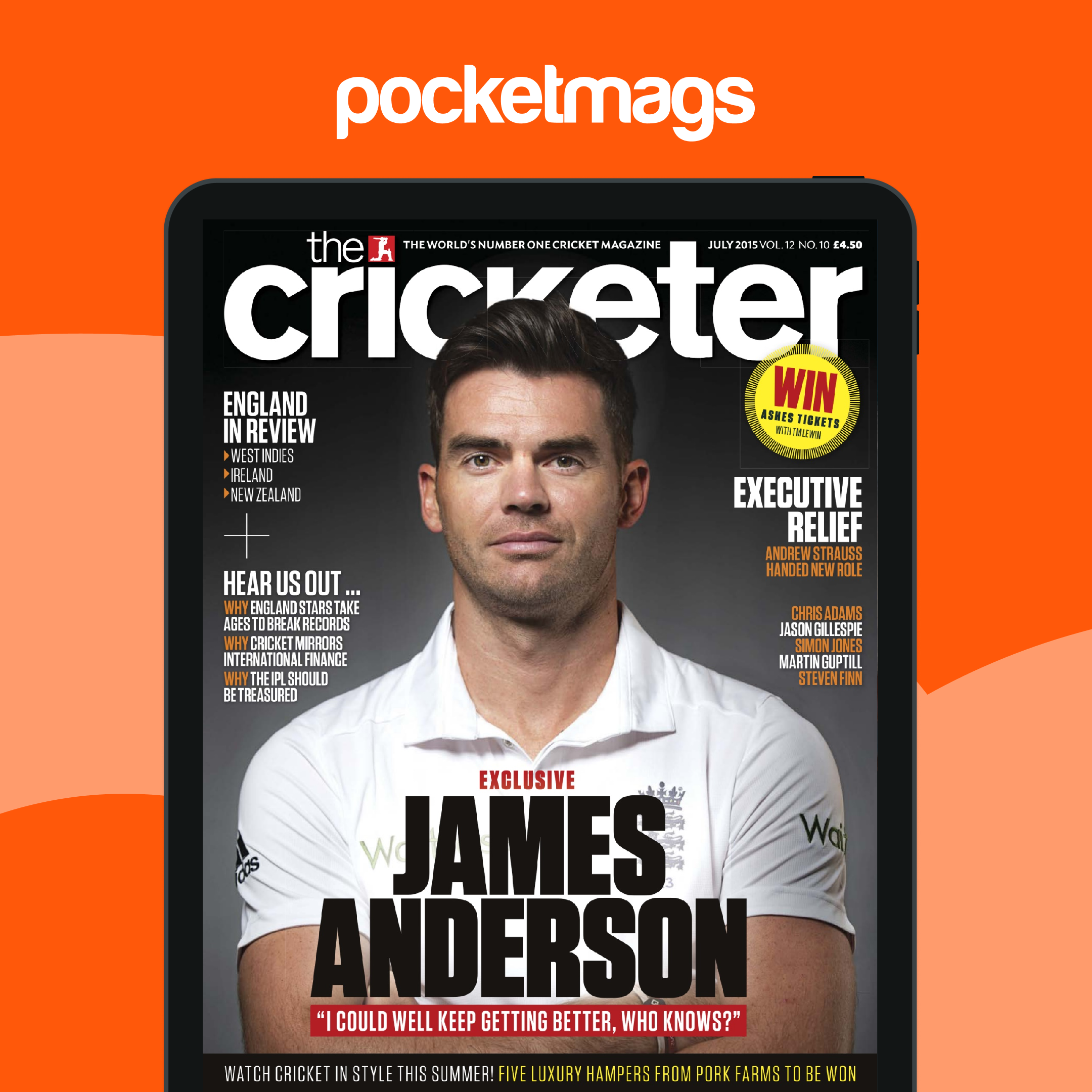 The Cricketer Magazine - July 2015 Edición anterior