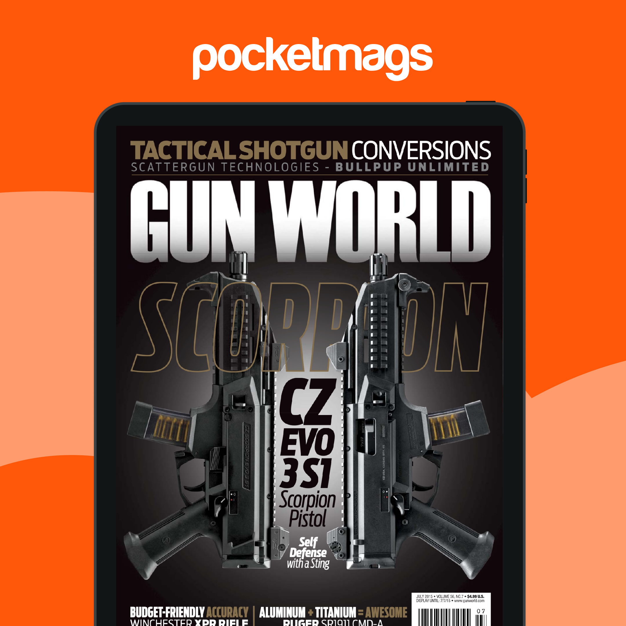 Gun World Magazine - July 2015 Back Issue
