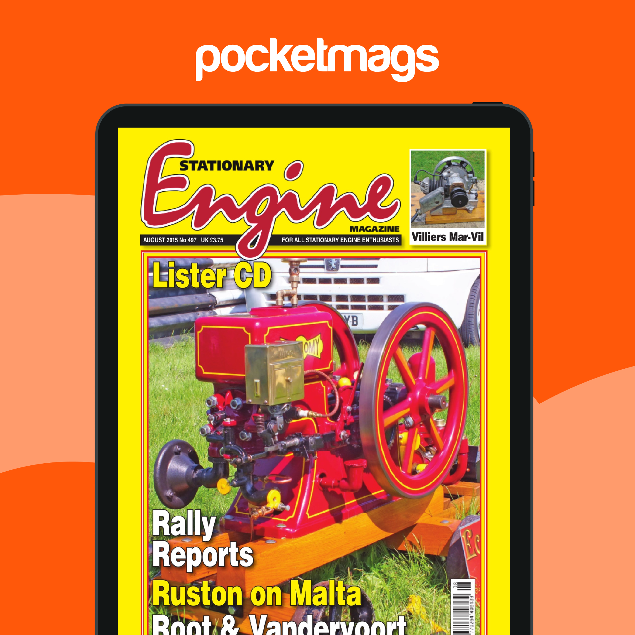 Stationary Engine Magazine - No.497 Lister CD Retour à l'édition précédente