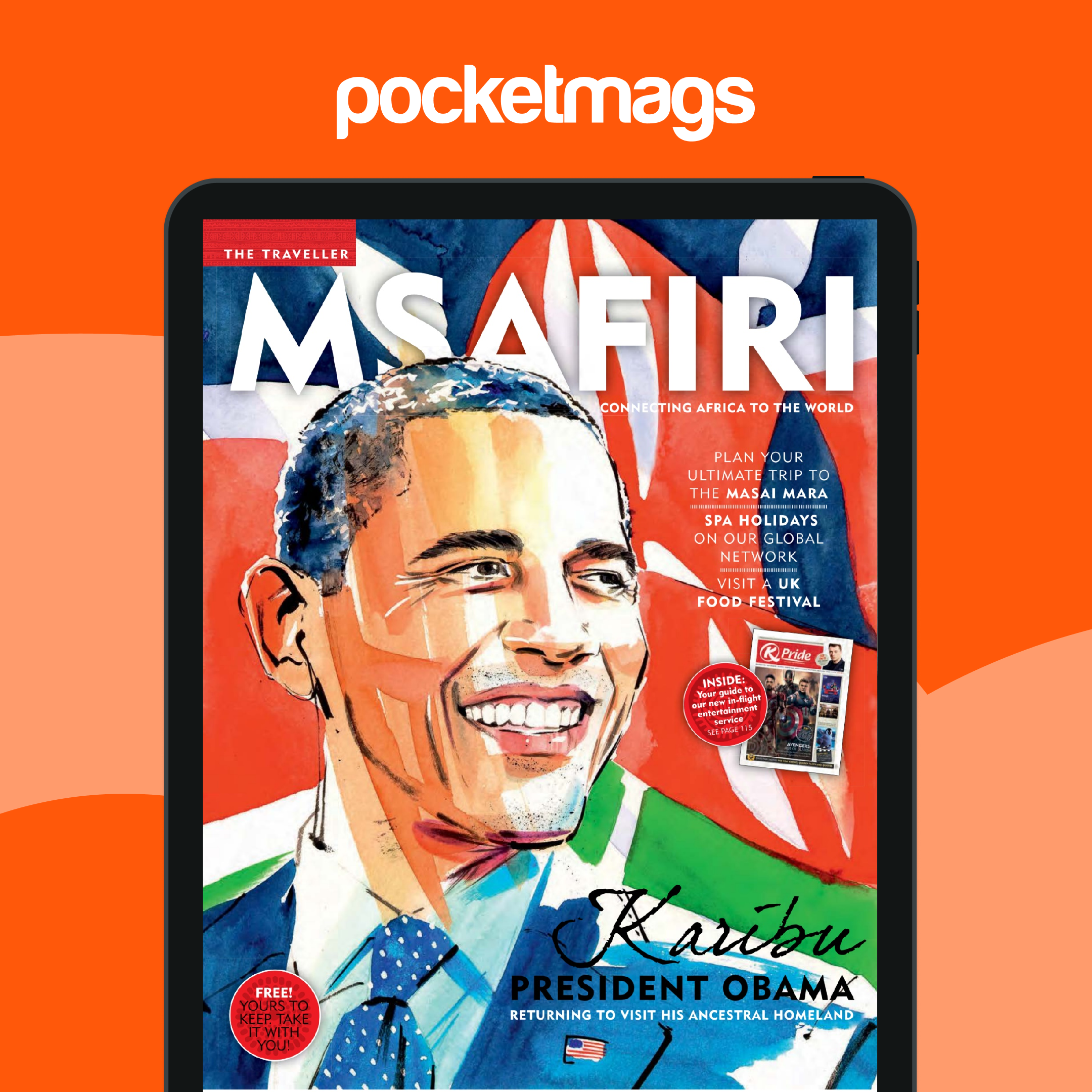 MSAFIRI – Kenya Airways Inflight Magazine - July 2015 Back Issue