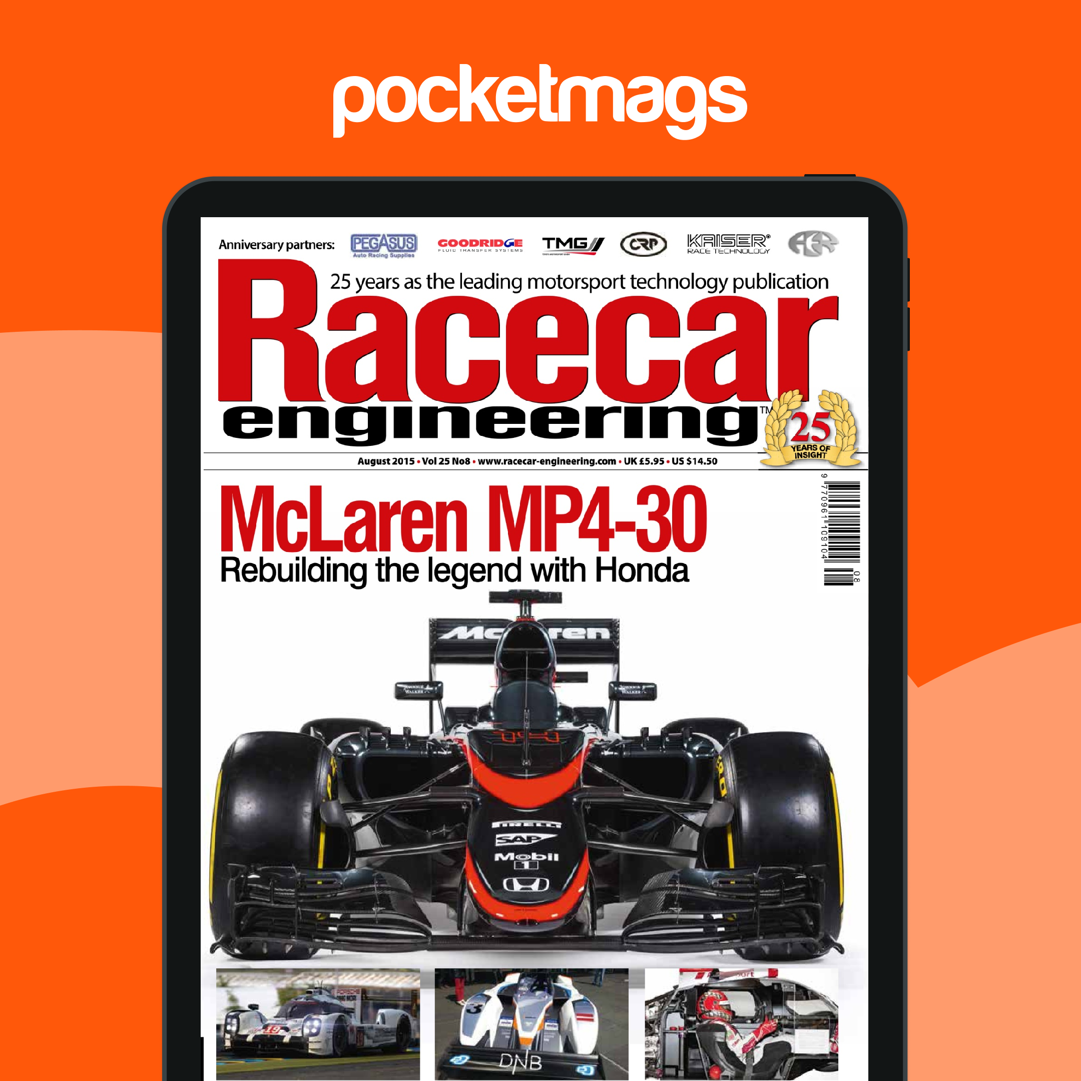 Racecar Engineering Magazine - August 2015 Retour à l'édition précédente