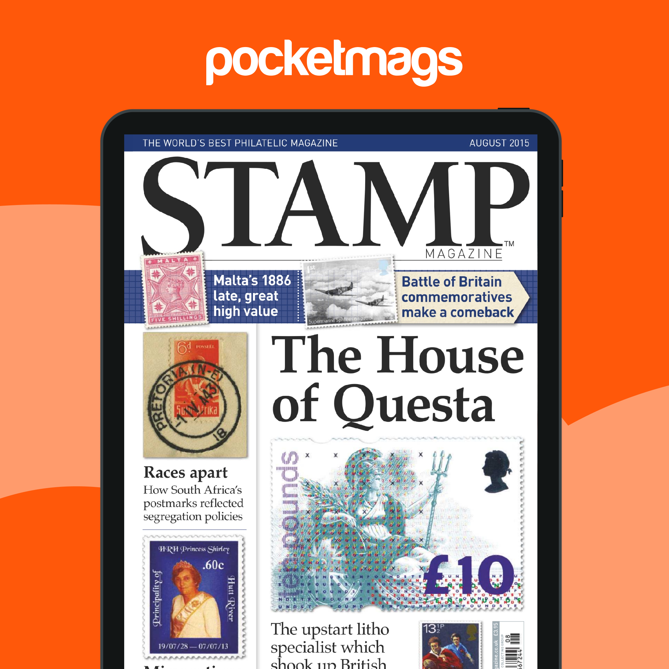 Stamp Magazine - August 2015 Edición anterior