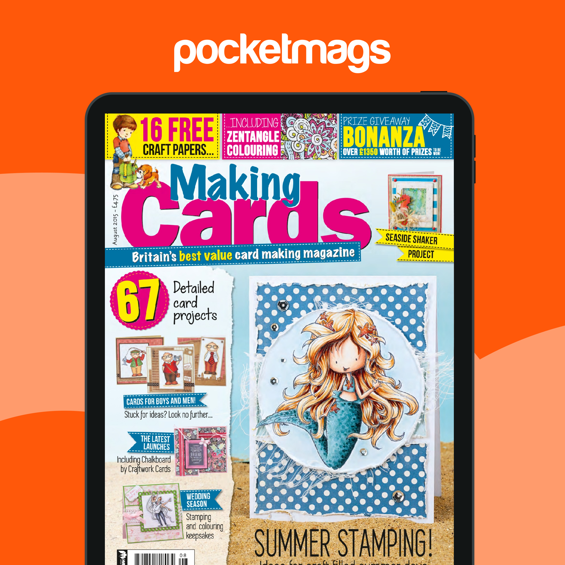 Making Cards & Papercraft Magazine - August 2015 Retour à l'édition ...
