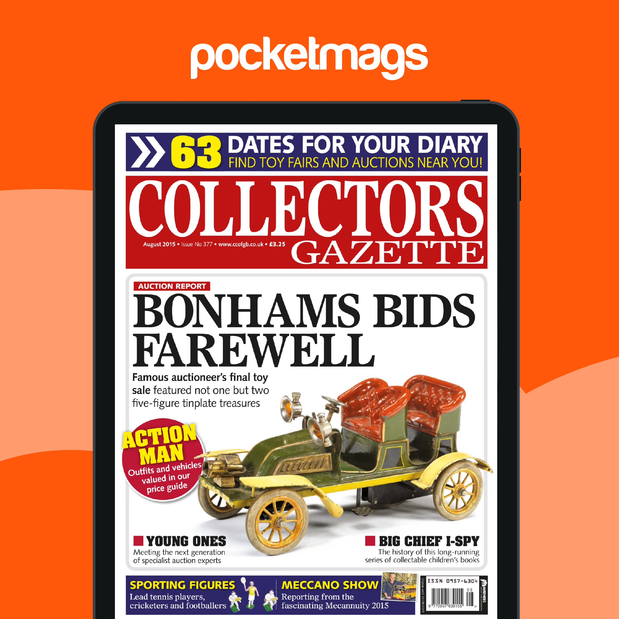 Collectors Gazette - August 2015 Back Issue