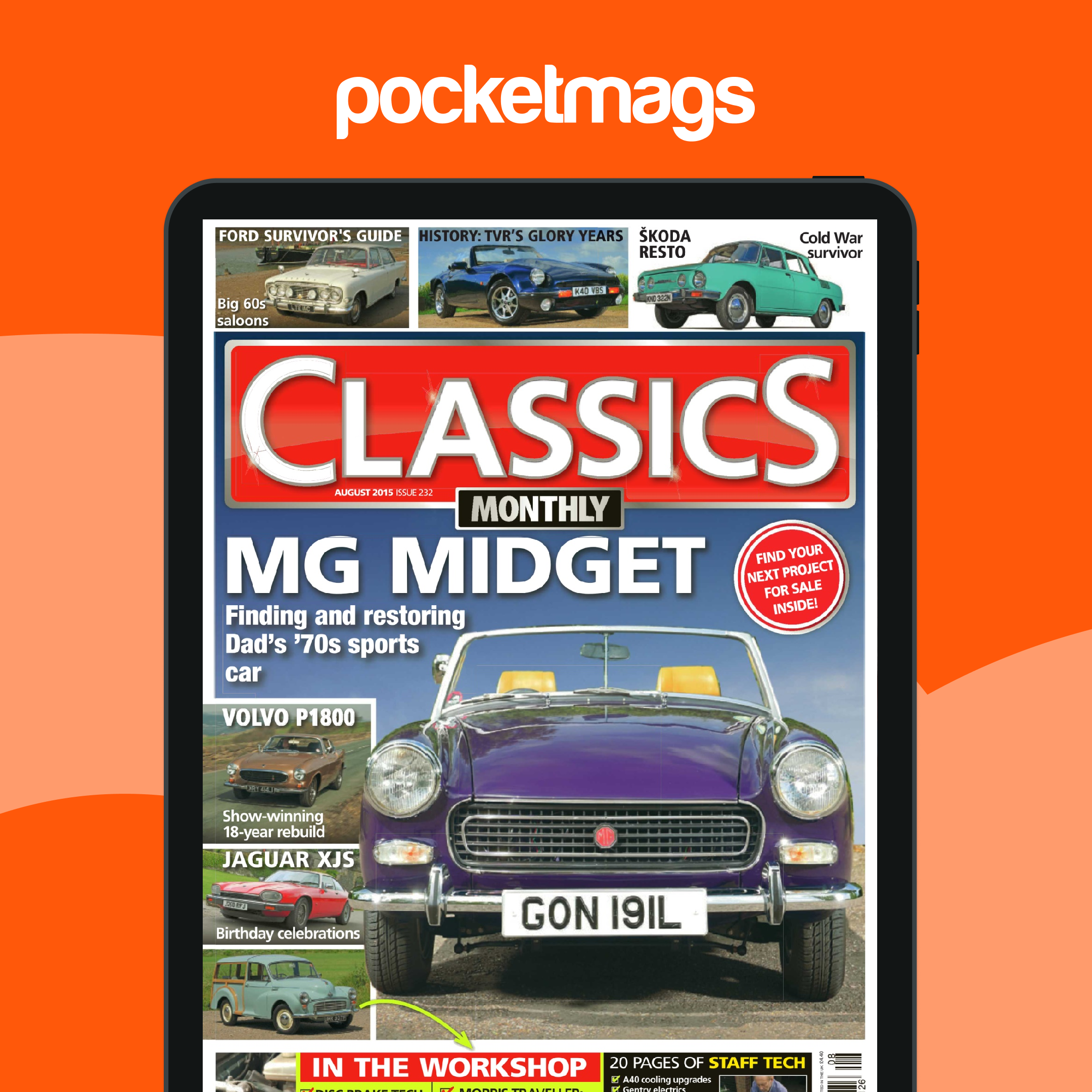 Classics World Magazine - No. 232 MG Midget Edição anterior