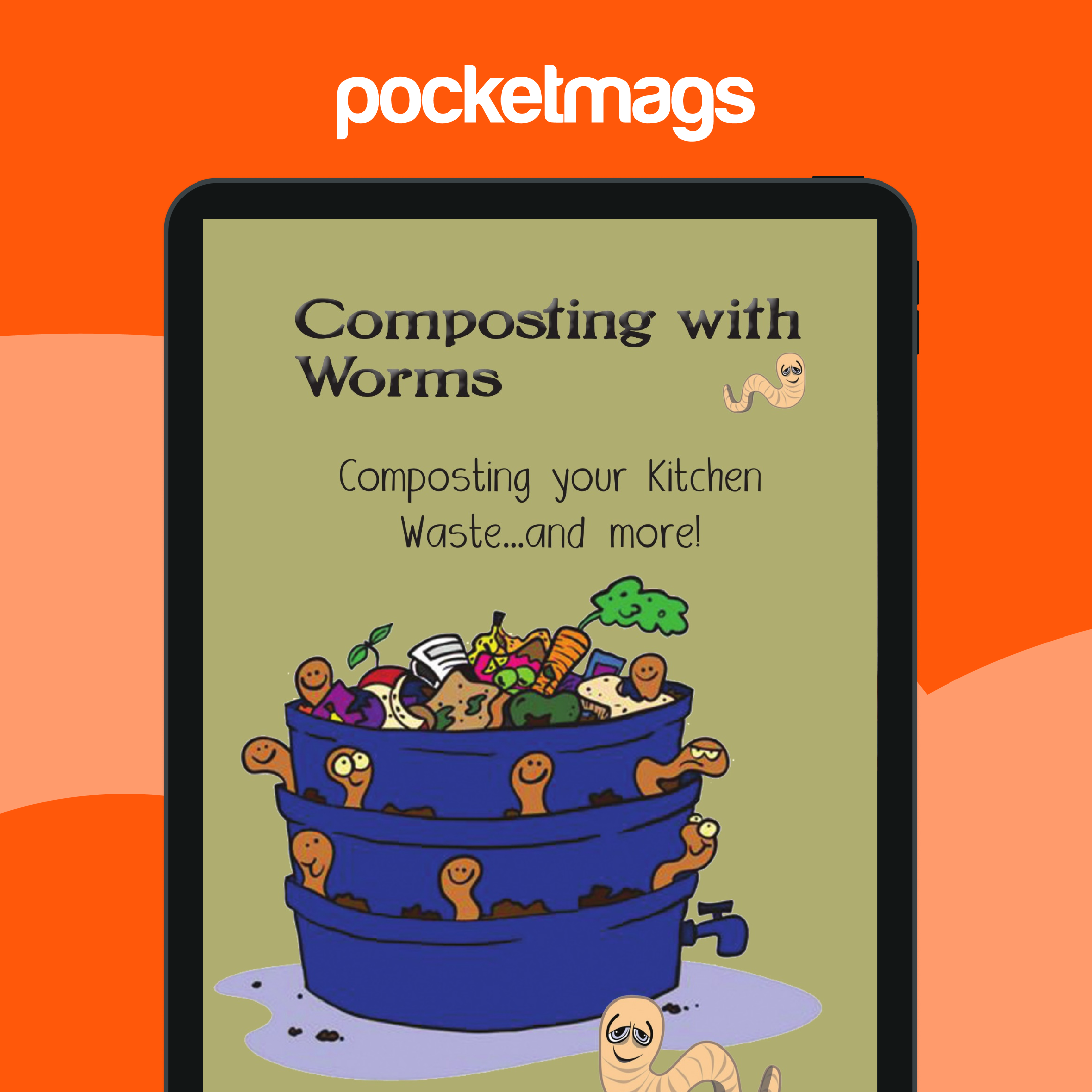 Home Farmer Magazine - Composting with Worms Édition spéciale