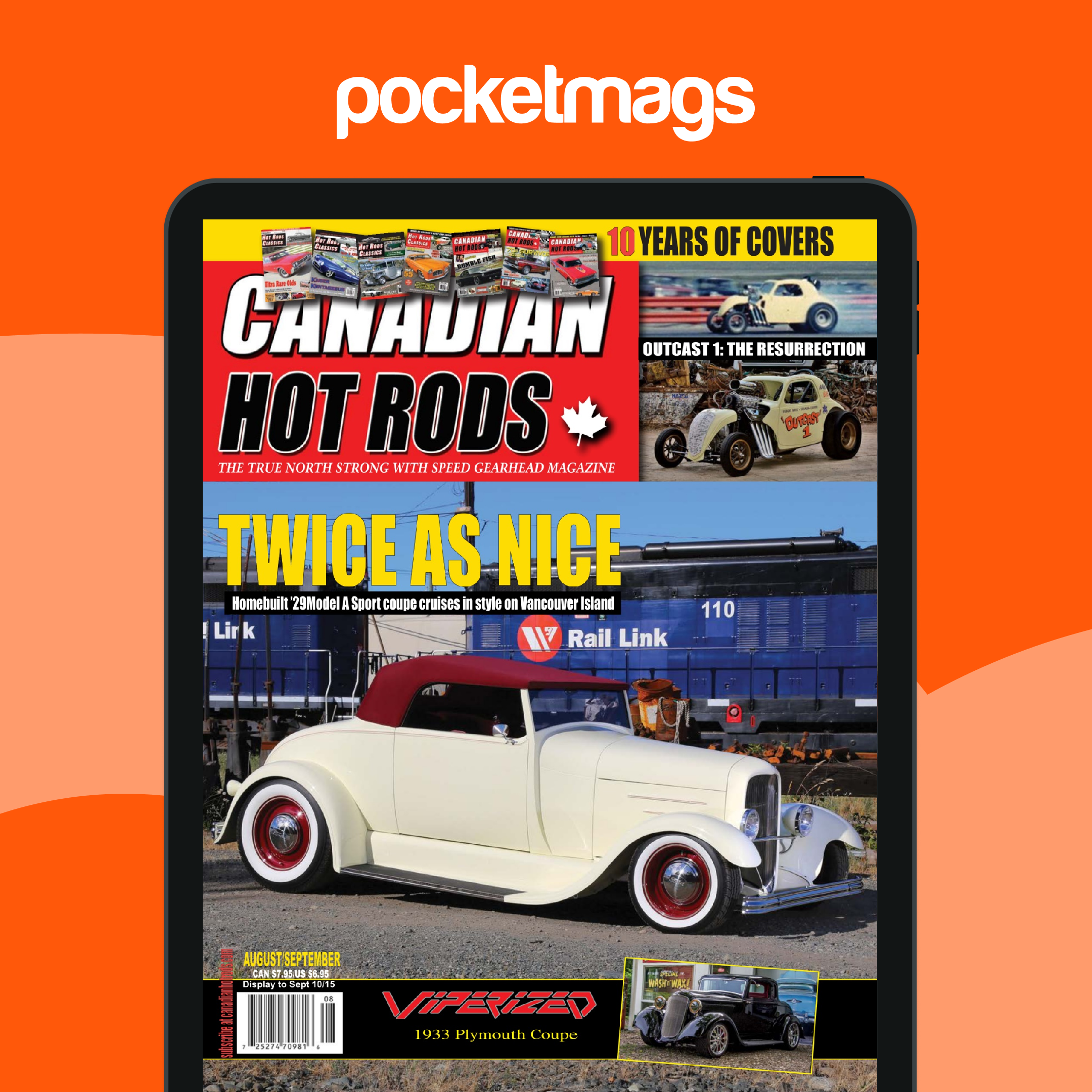 Canadian Hot Rods Magazine - VOLUME 10 ISSUE 6 Edizione posteriore