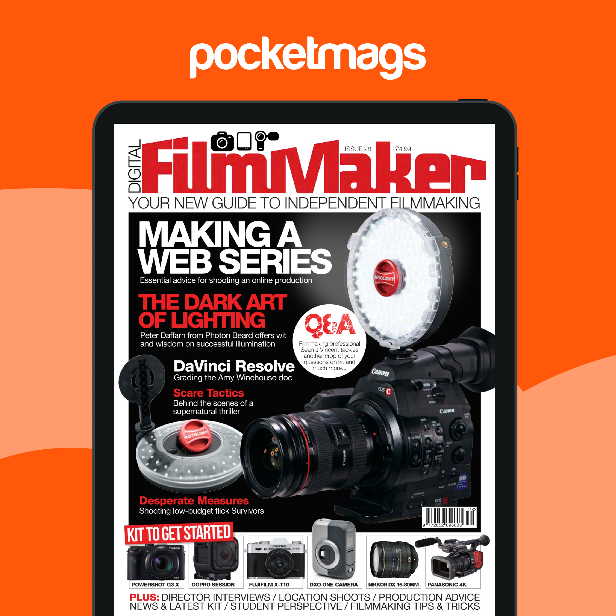 Digital FilmMaker Magazine - dfm issue 28 Back Issue