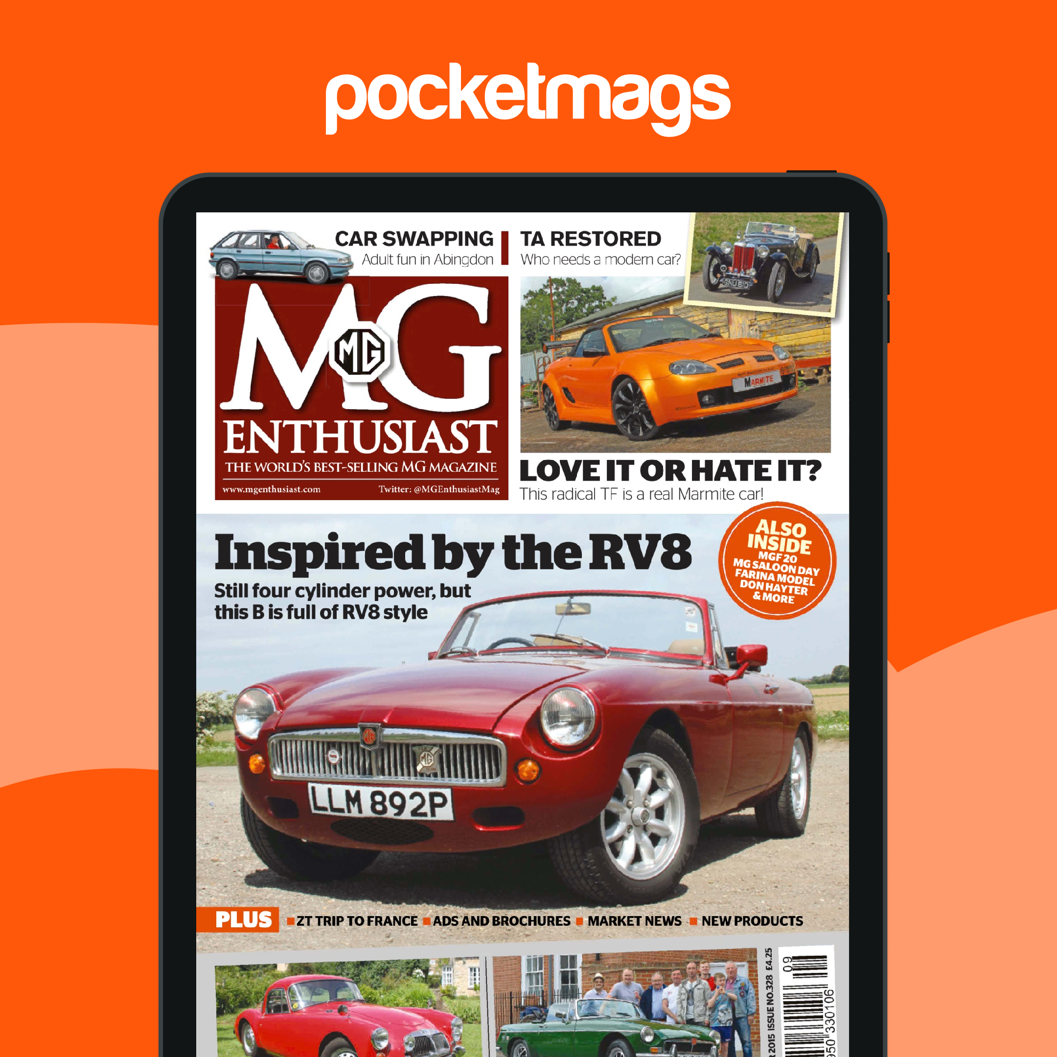 MG Enthusiast Magazine - Vol. 45 No. 10 Inspired by the RV8 Retour à l ...