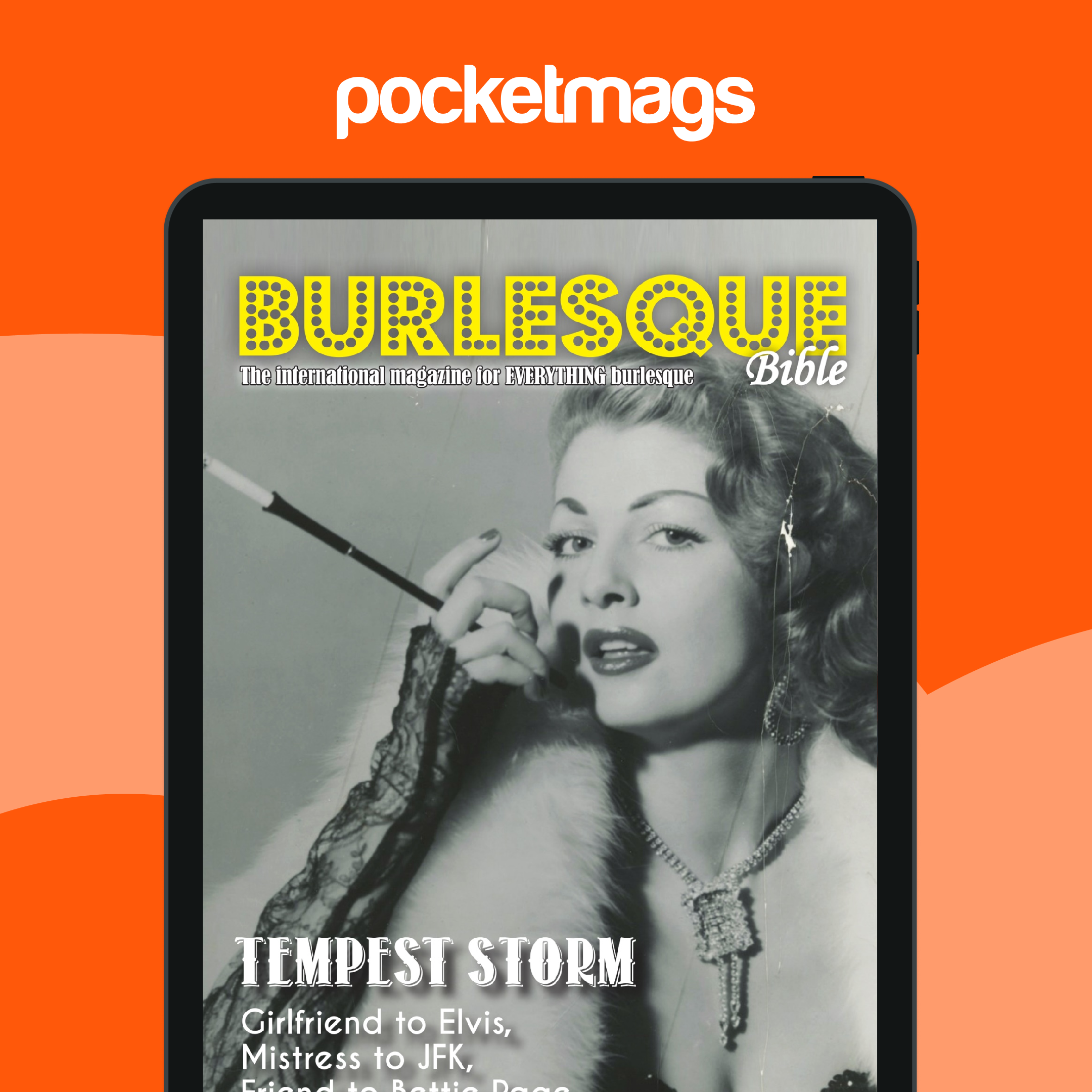 Burlesque Bible Magazine - Special Tempest Storm mini-mag Special Issue