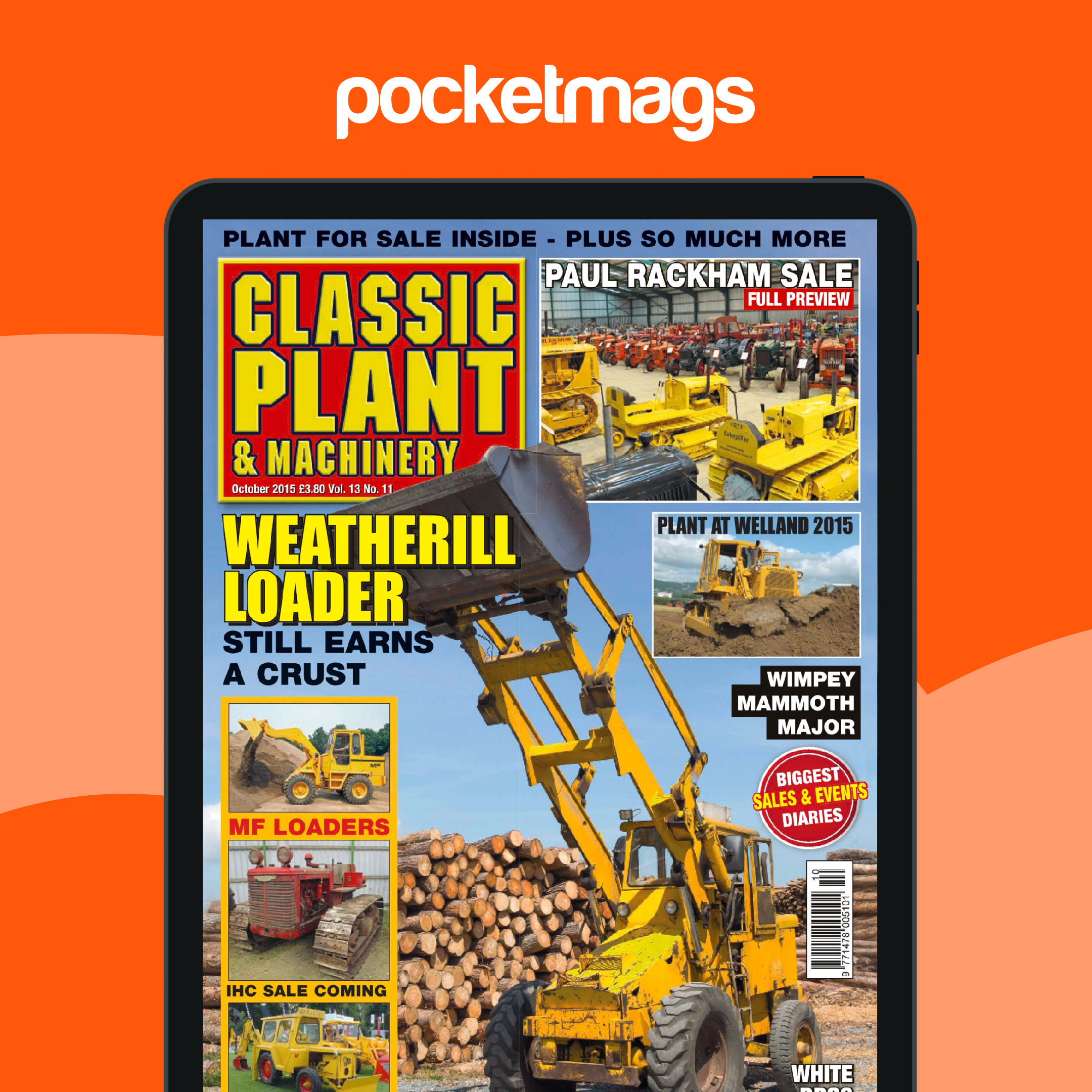 Classic Plant & Machinery Magazine - Vol. 13 No. 13 Weatherill Loader ...