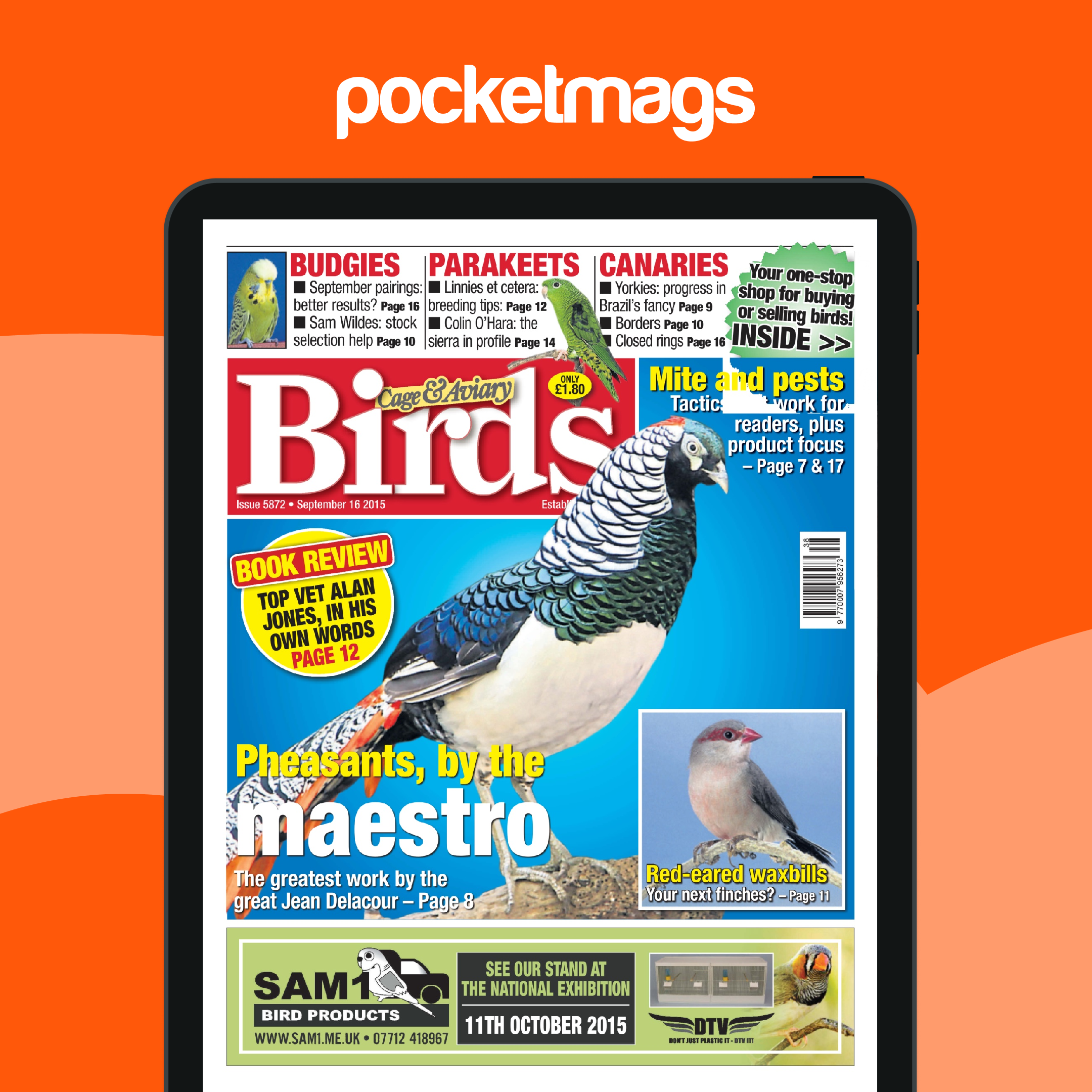 Cage & Aviary Birds Magazine - No. 5872 Pheasants, by the maestro ...