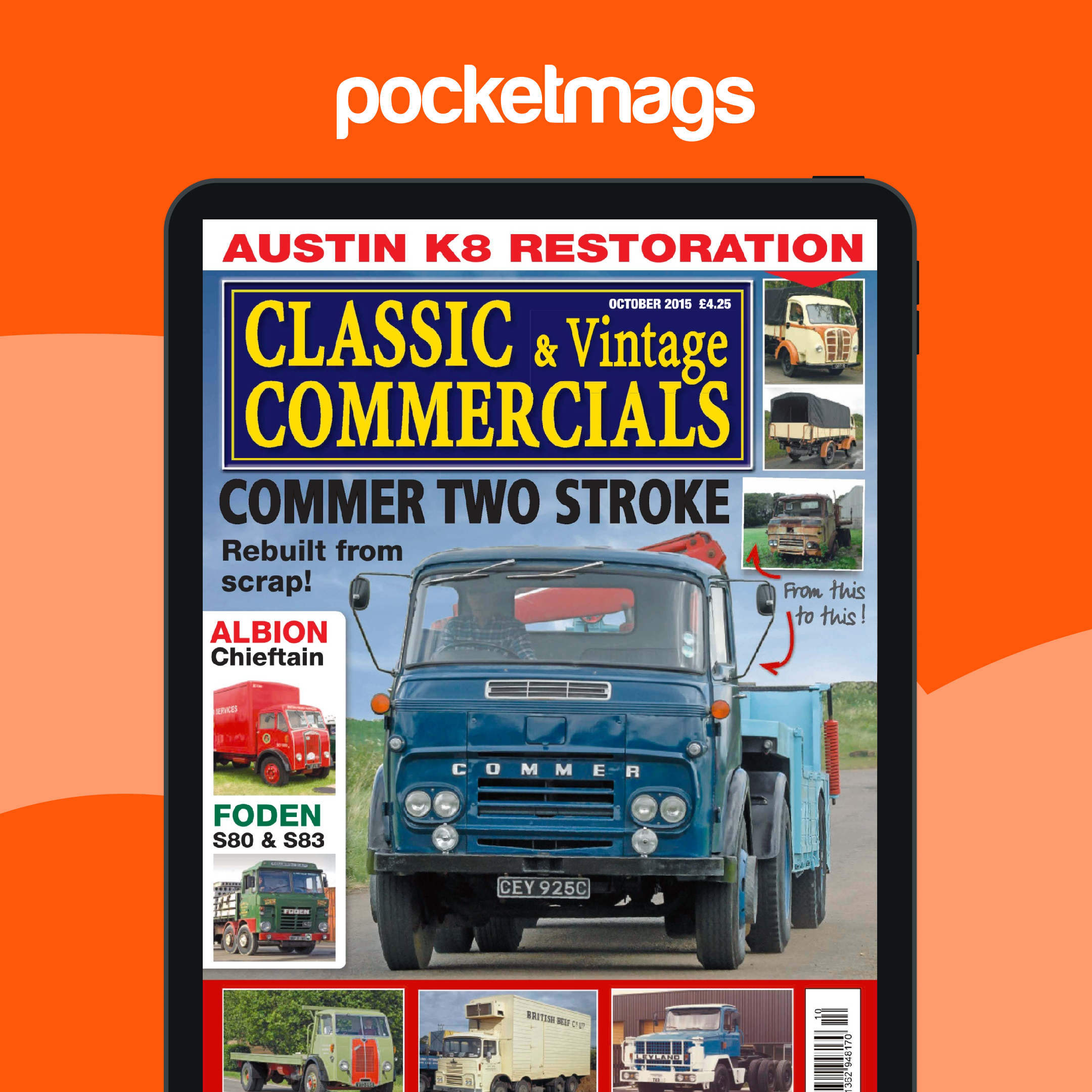 Classic & Vintage Commercials Magazine - Vol. 21 No. 2 Commer two ...