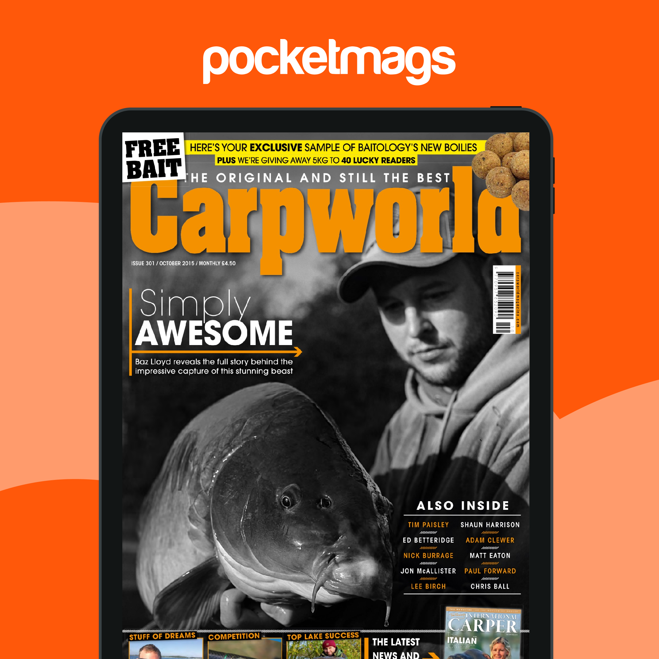 Carpworld Magazine - Carpworld October 2015 Retour à l'édition précédente