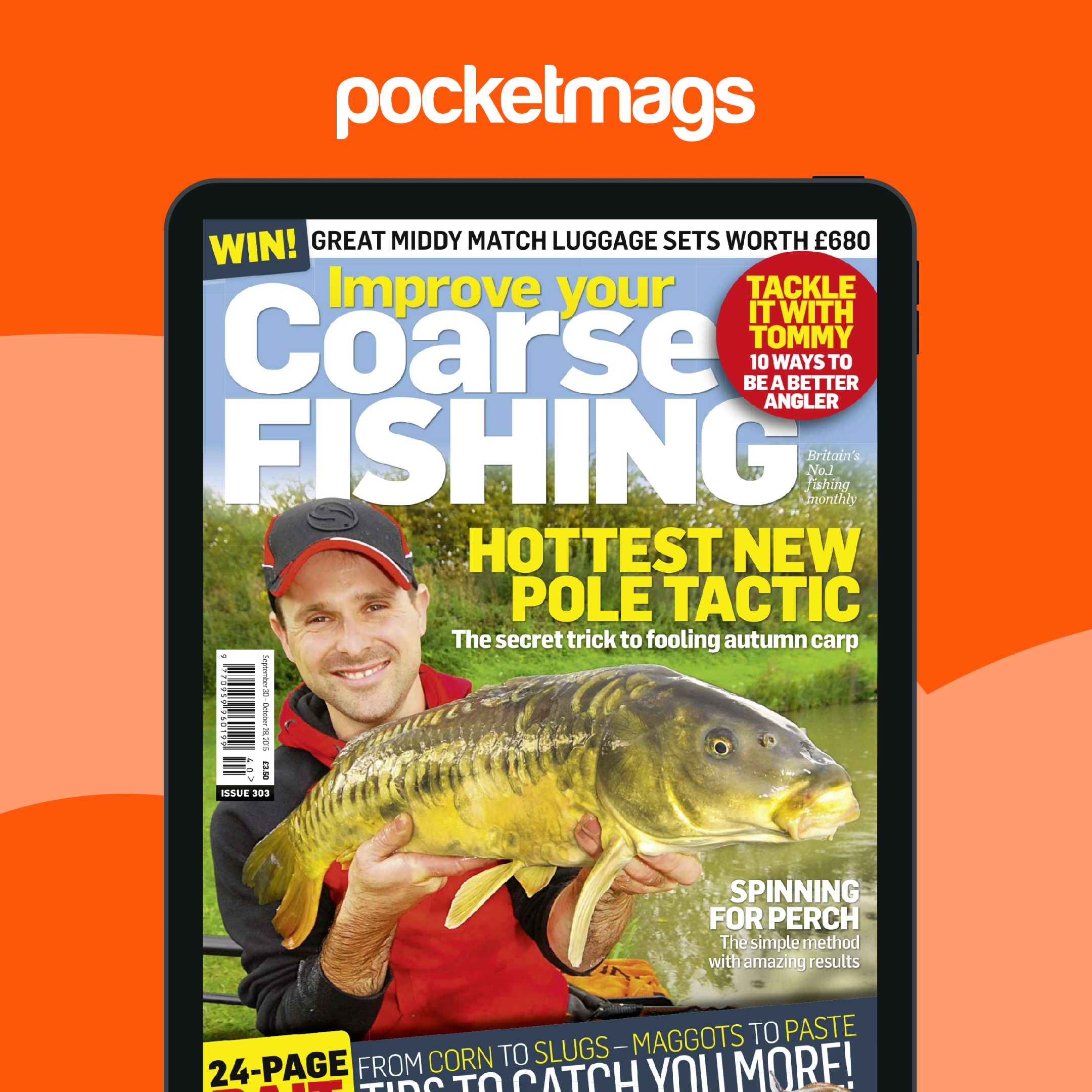 Improve Your Coarse Fishing Magazine - Issue 303 Edición anterior
