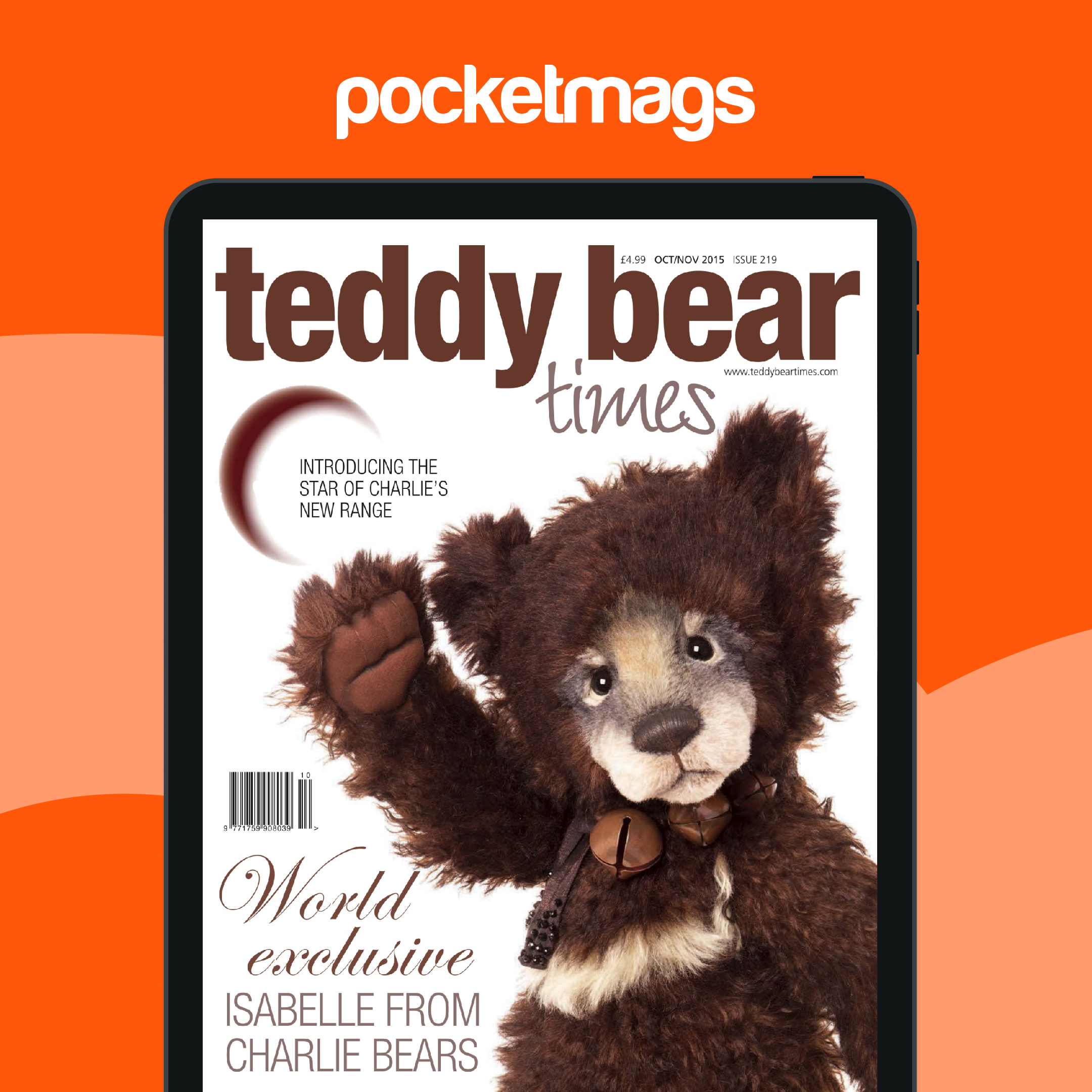 Teddy Bear Times Magazine - Issue 219 Edición anterior