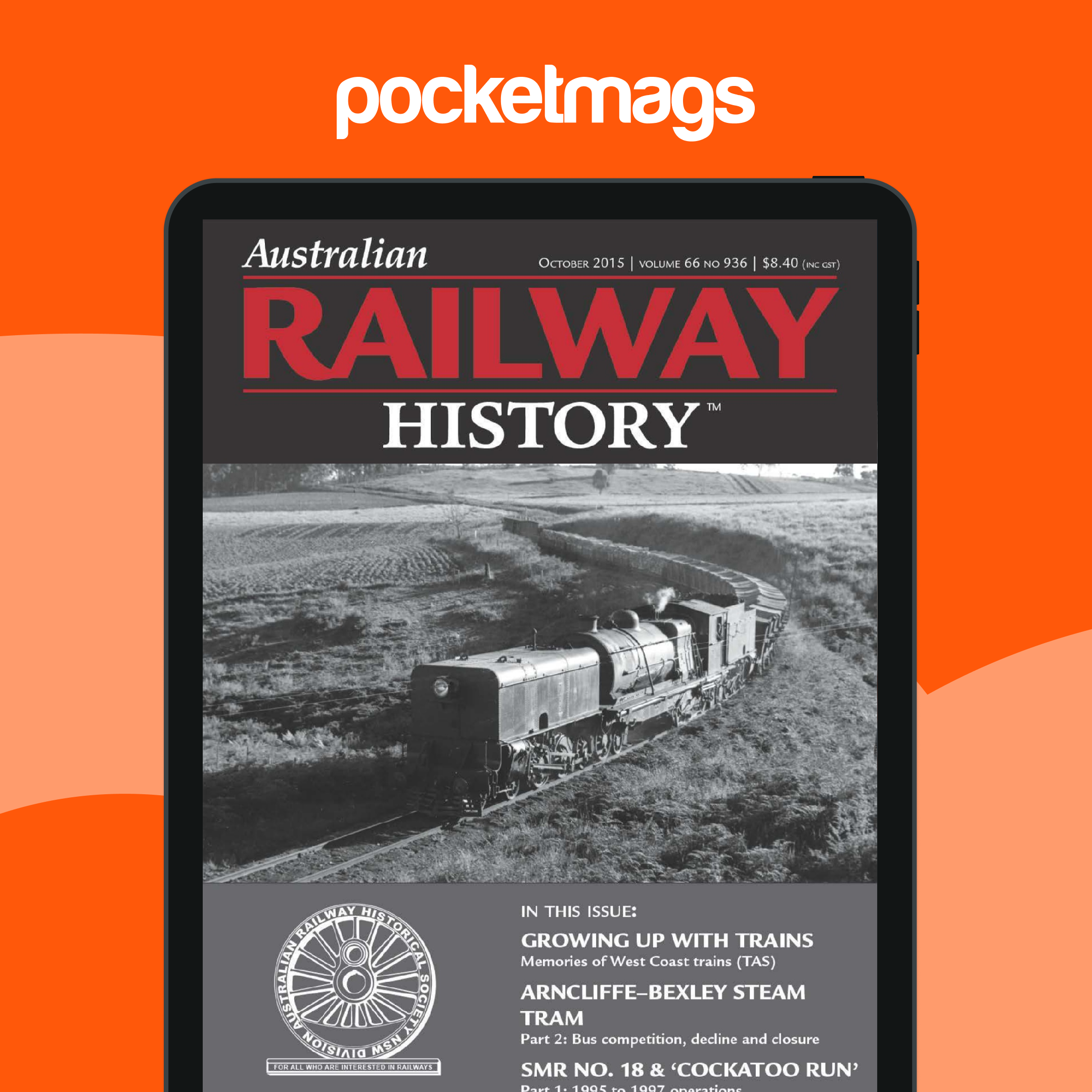Australian Railway History Magazine - ARH October 2015 Retour à l ...