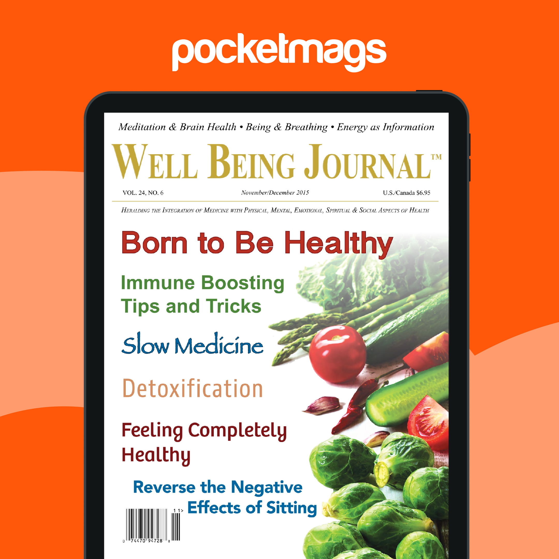 Well Being Journal Magazine - November/December 2015 Back Issue