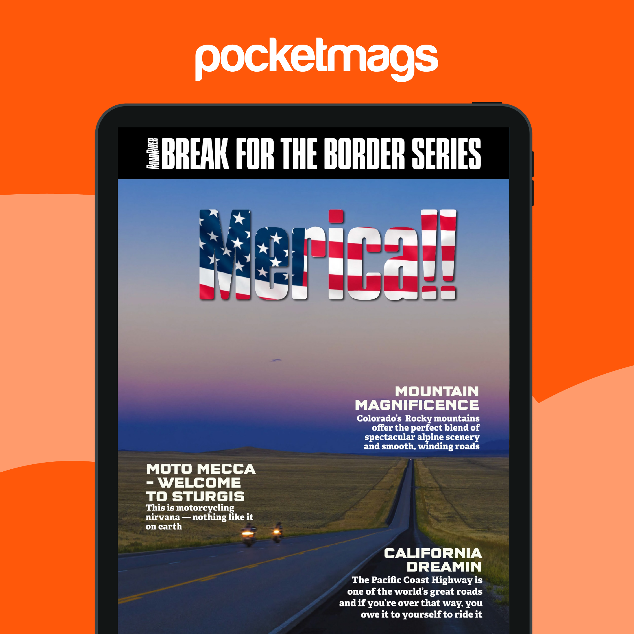 Australian Road Rider Magazine - Break for the Border: America Edición especial