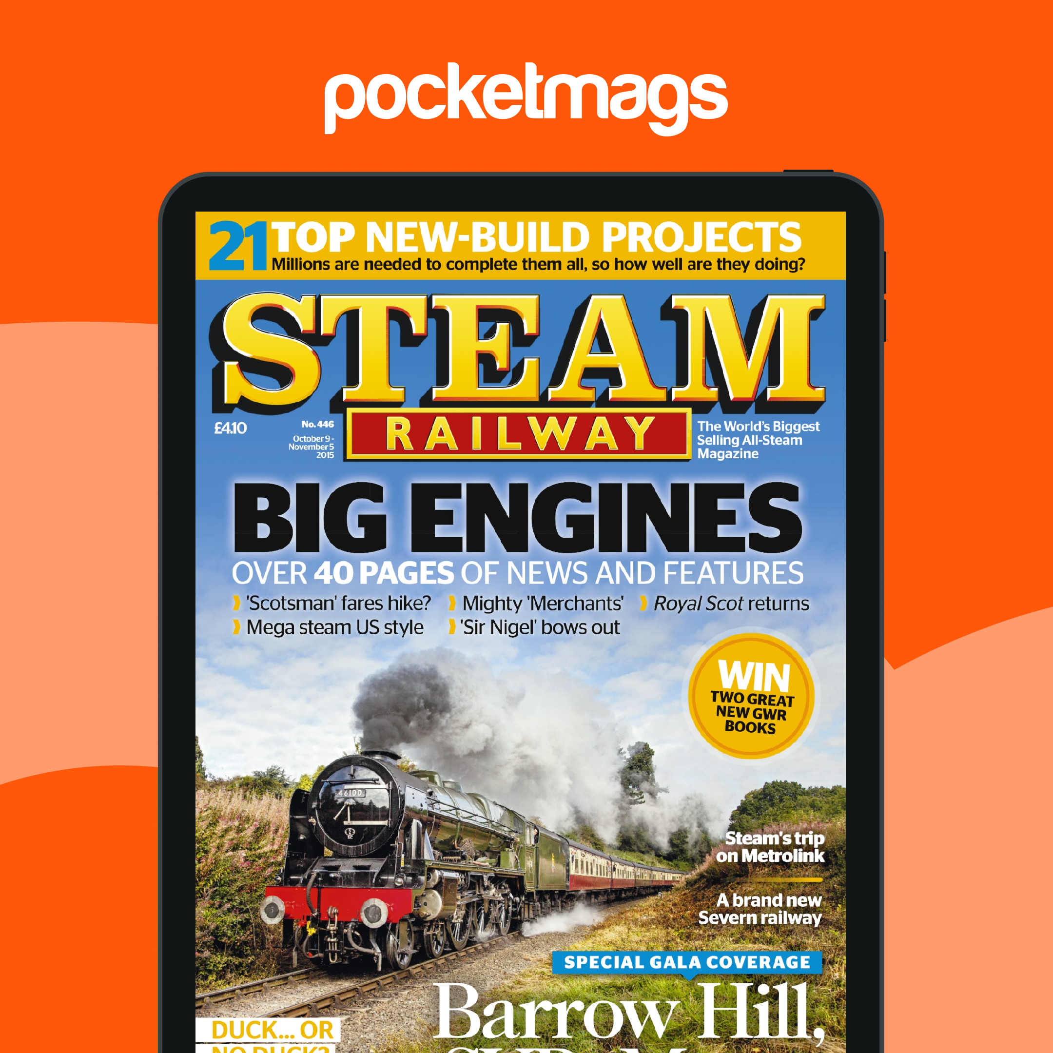 Steam Railway Magazine - Issue 446 Back Issue