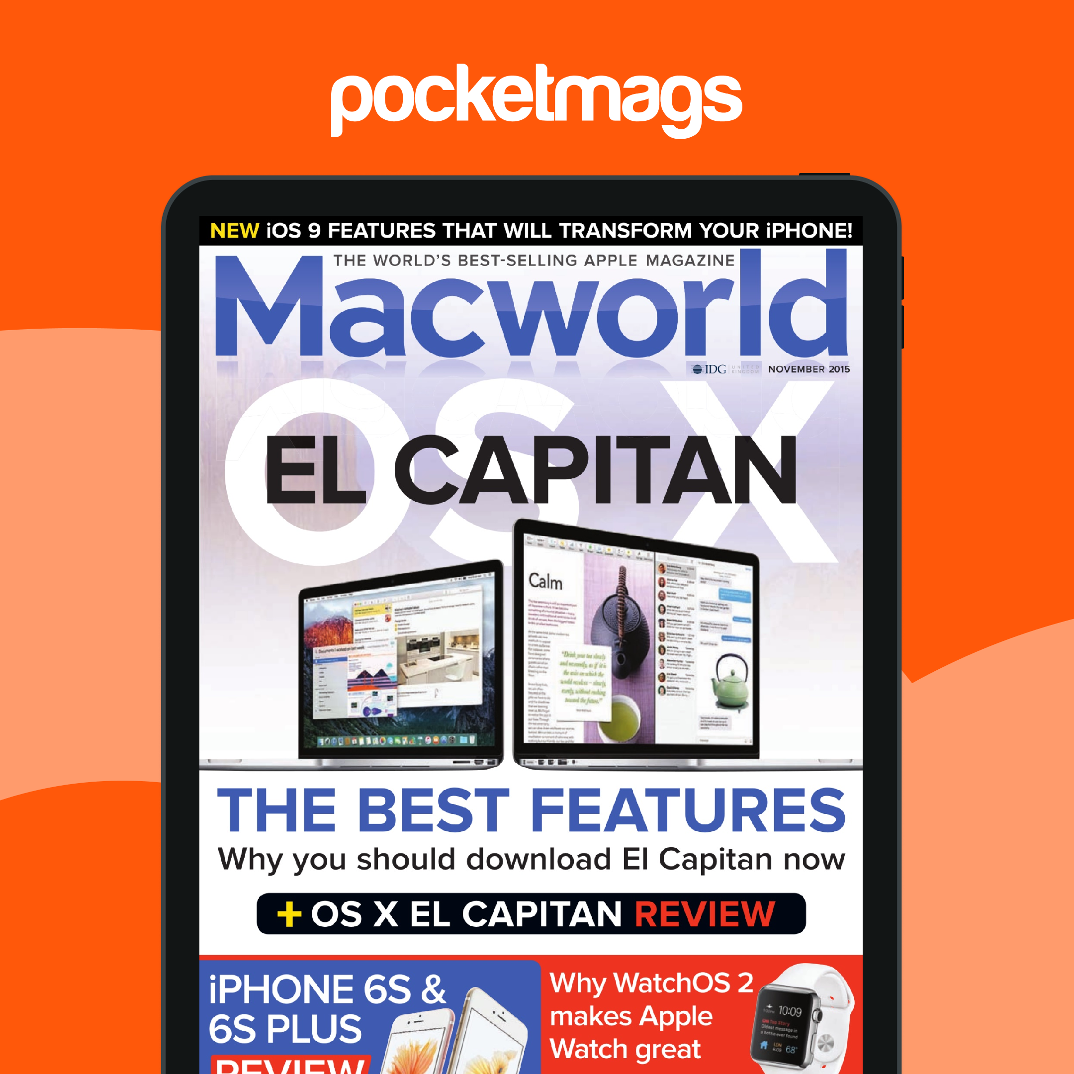 Macworld Magazine - November 2015 Edición anterior