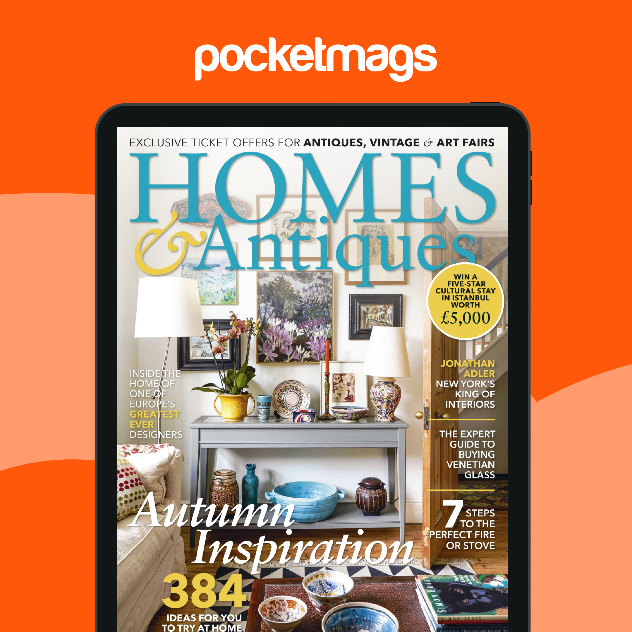 Homes & Antiques Magazine - November 2015 Back Issue