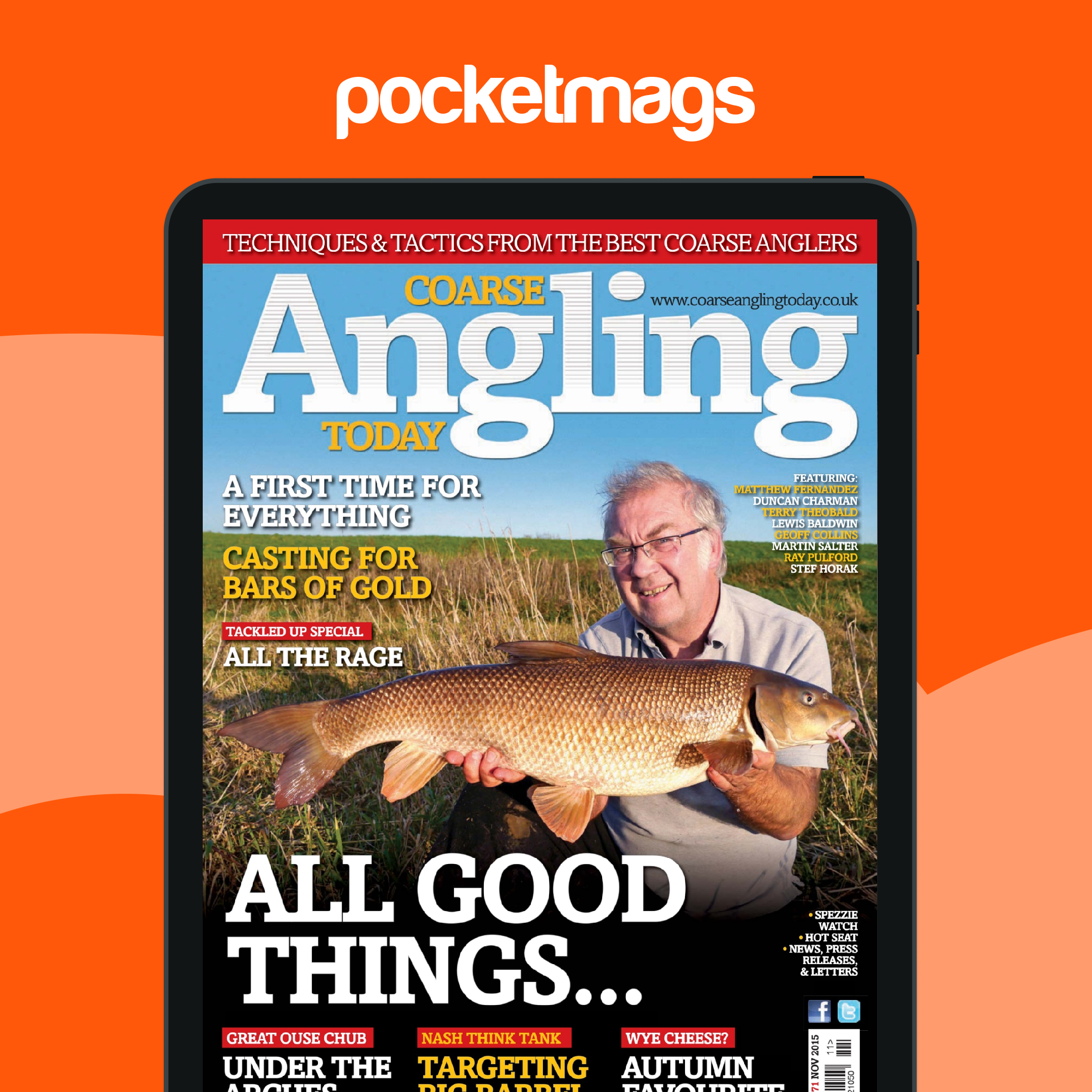 Coarse Angling Today Magazine Subscriptions and 171 Issue