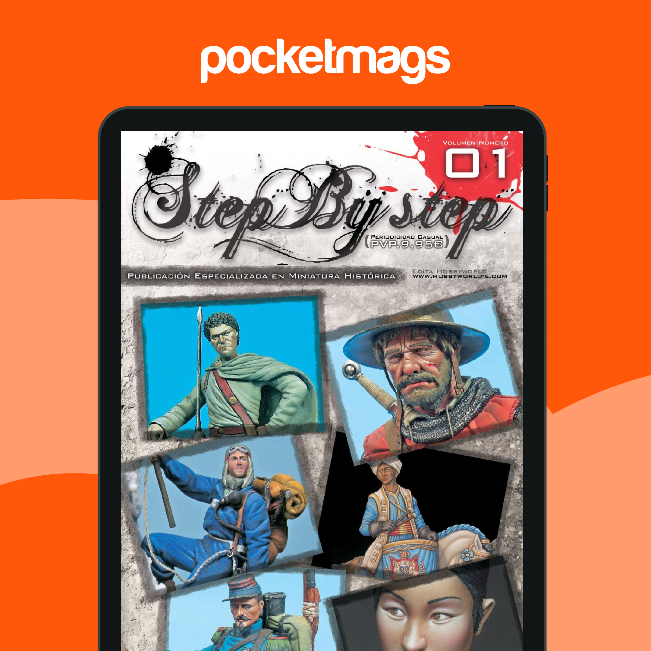 STEP BY STEP Magazine - STEP BY STEP Nº 01 Back Issue