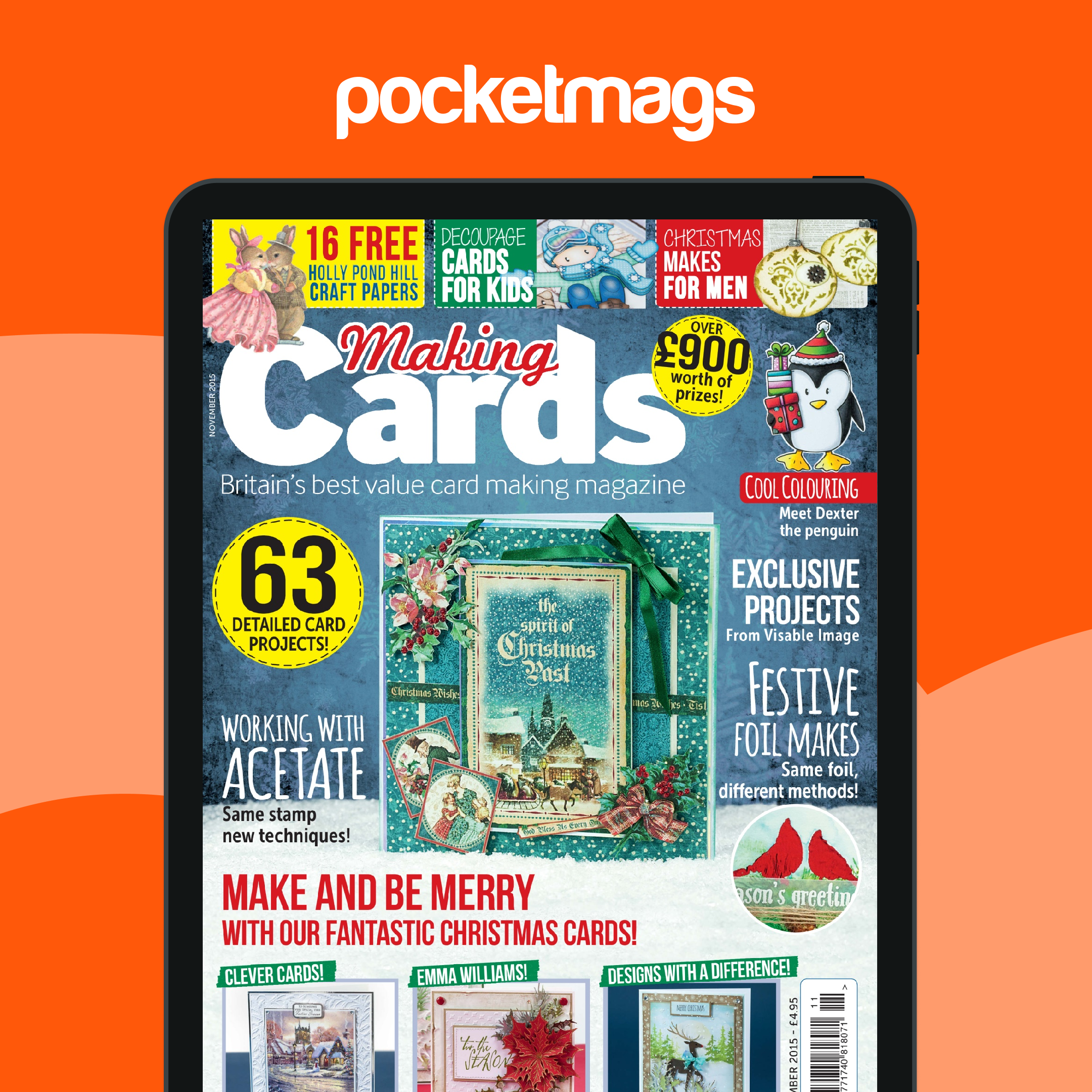 Making Cards & Papercraft Magazine - November 2015 Back Issue