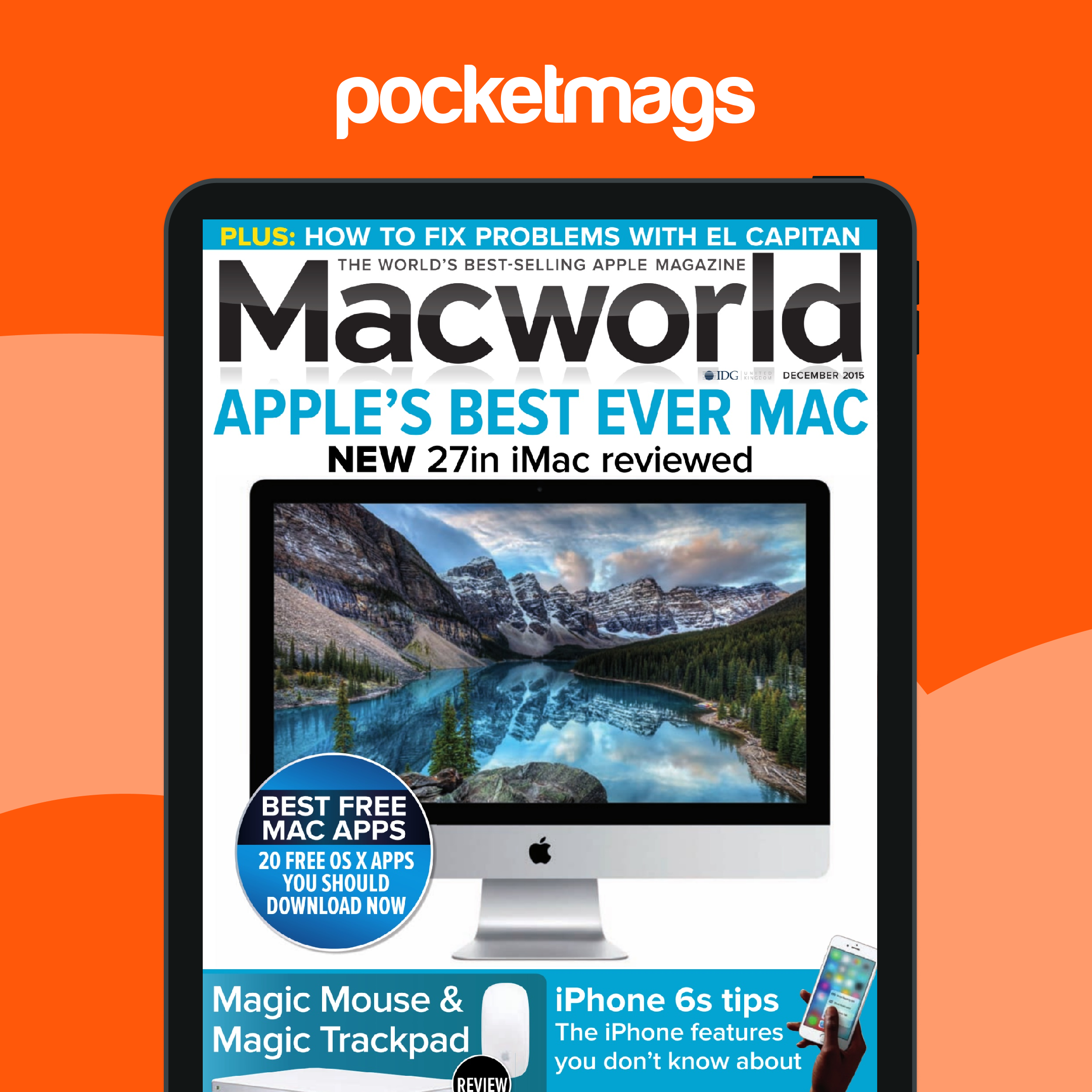 Macworld Magazine - December 2015 Back Issue