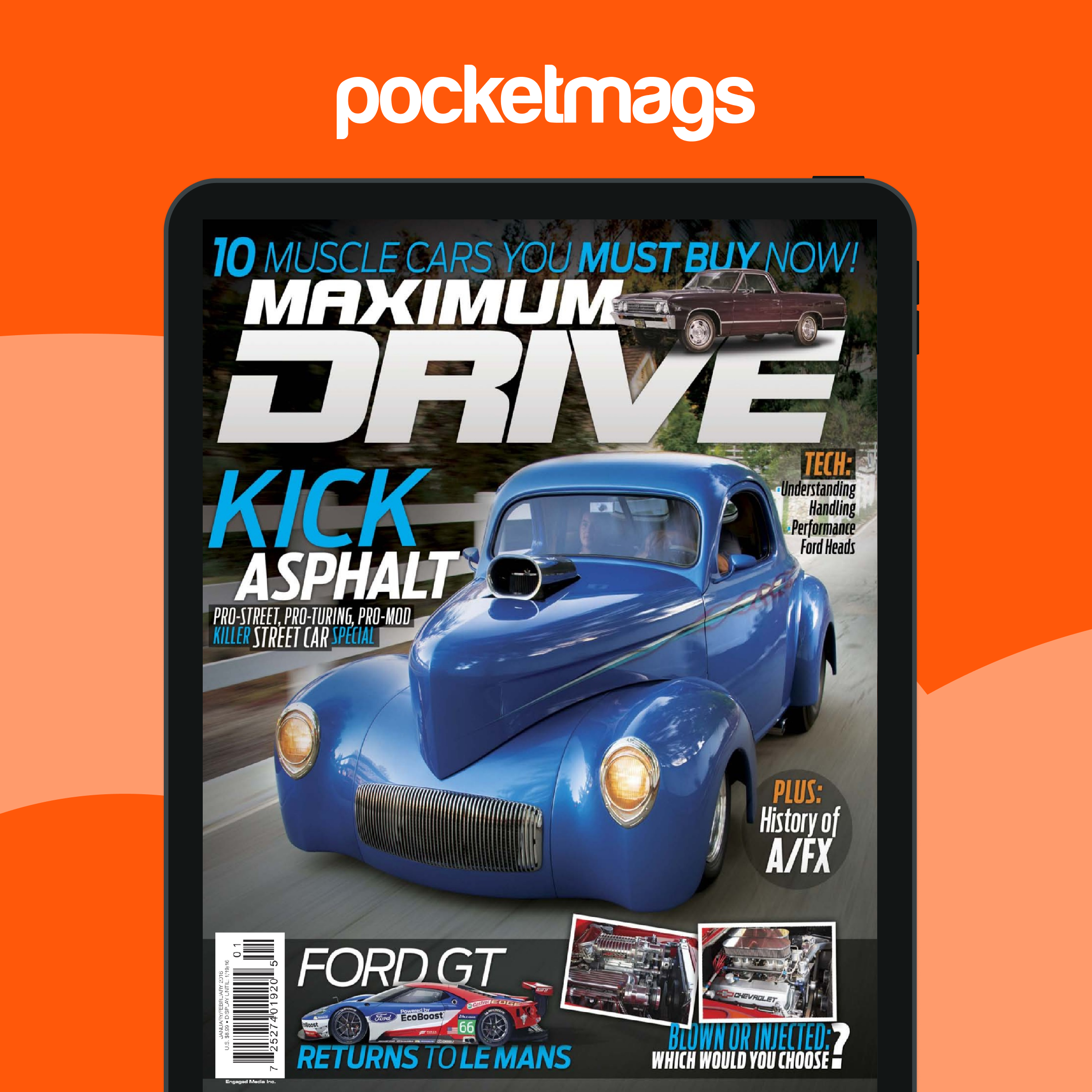 Maximum Drive Magazine Subscriptions and January-February 2016 Issue