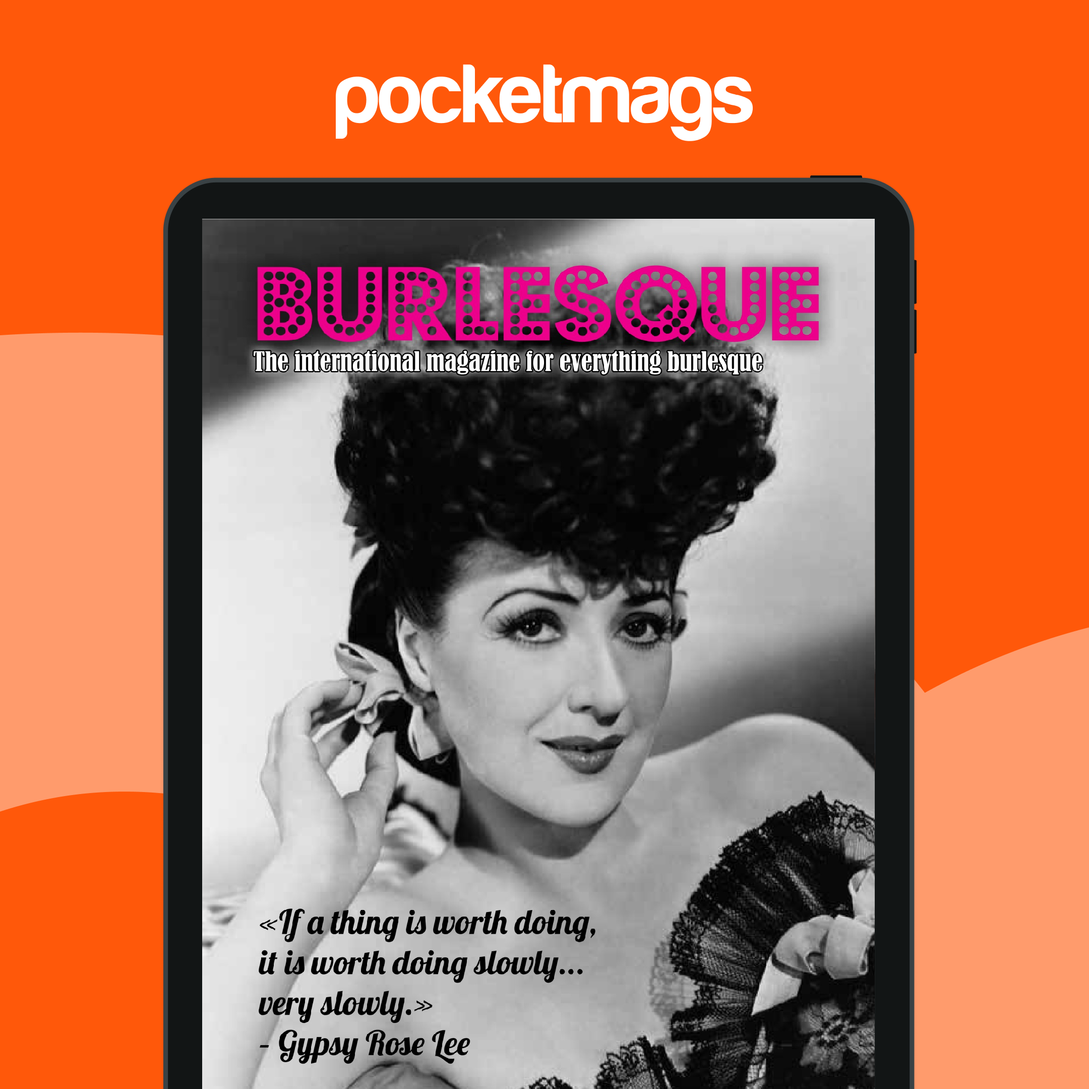 Burlesque Bible Magazine - Special Gypsy Rose Lee mini mag Speciale Editie