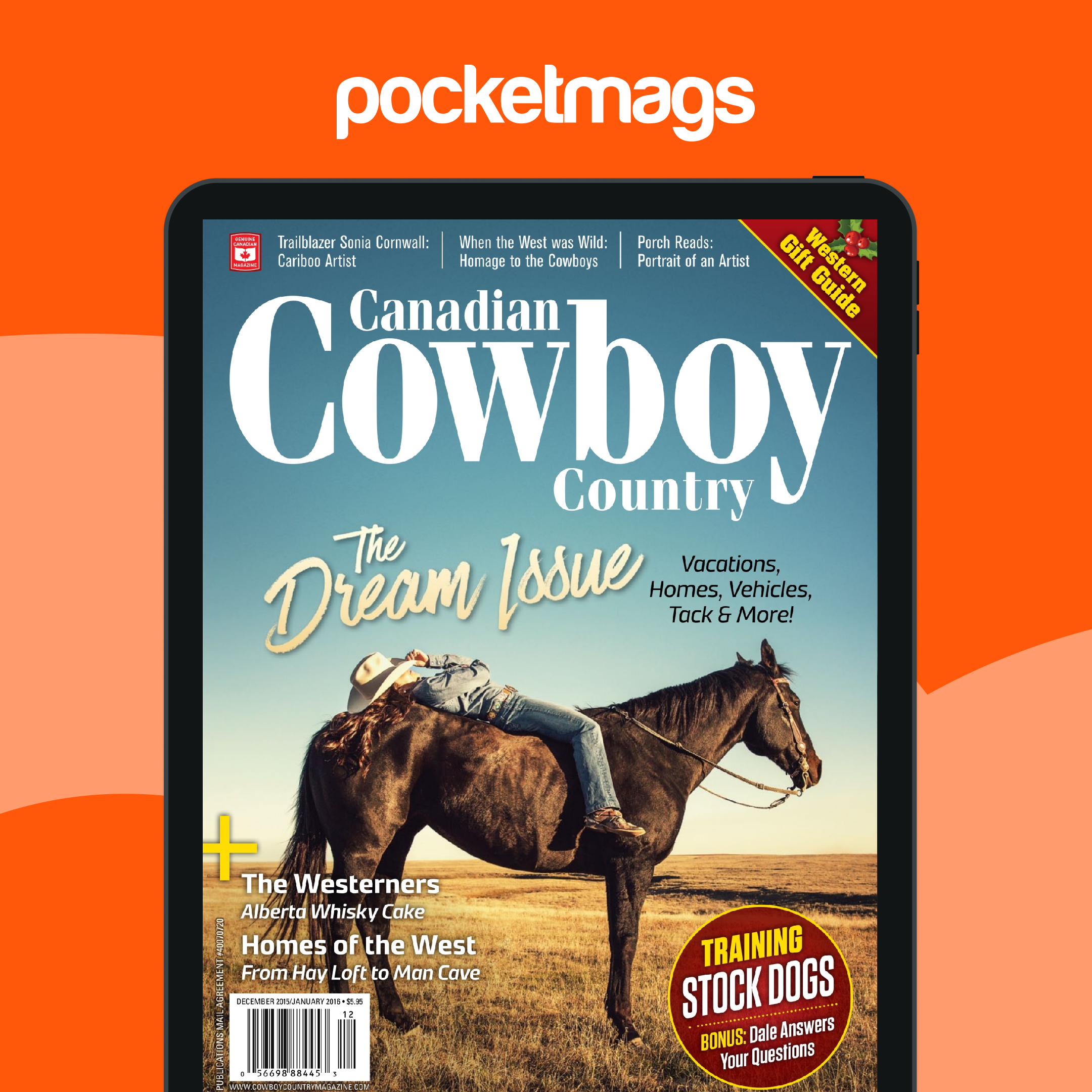 Canadian Cowboy Country Magazine - Dec/Jan2015-2016 Back Issue