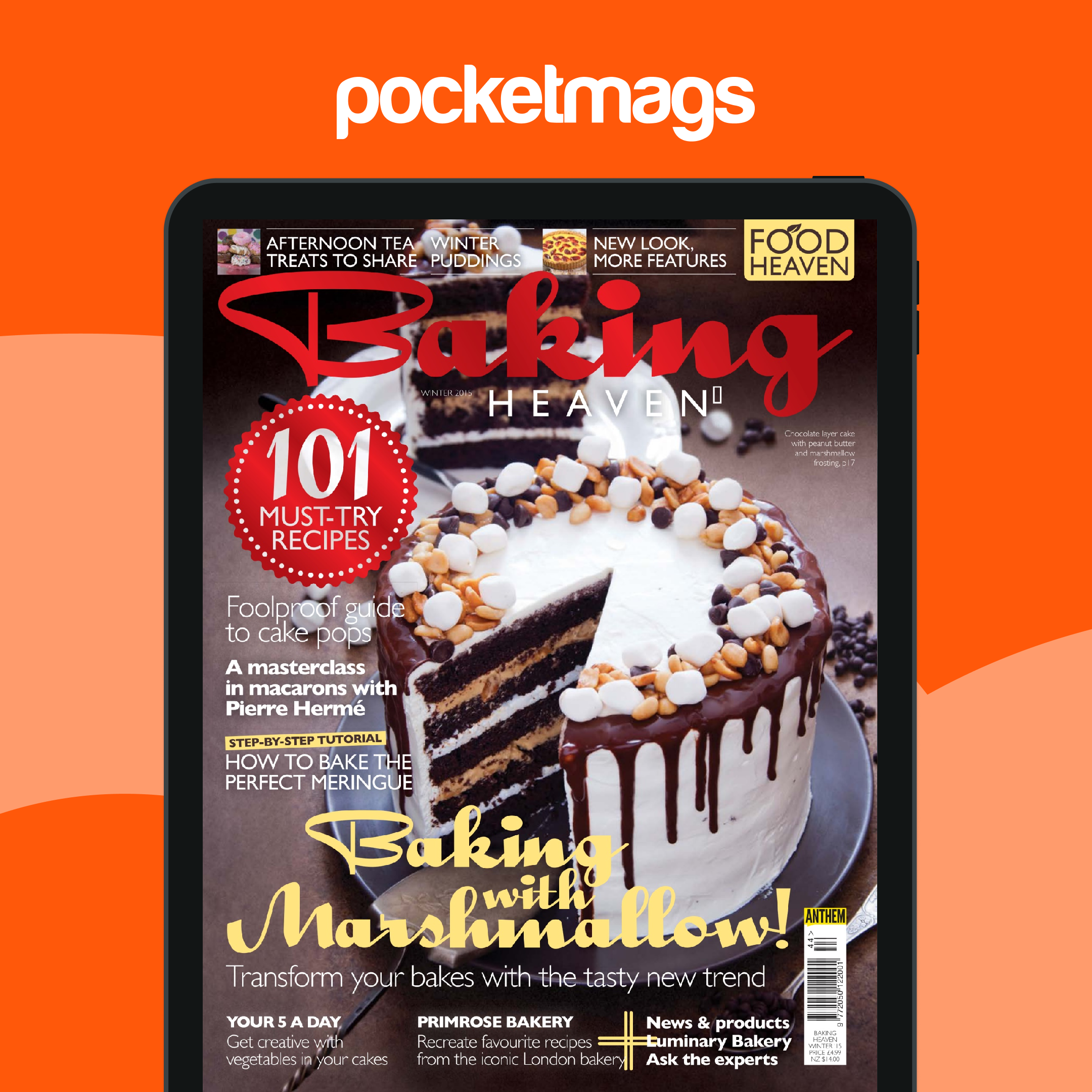 Bake & Decorate Magazine - Baking Heaven Winter 2015 Back Issue