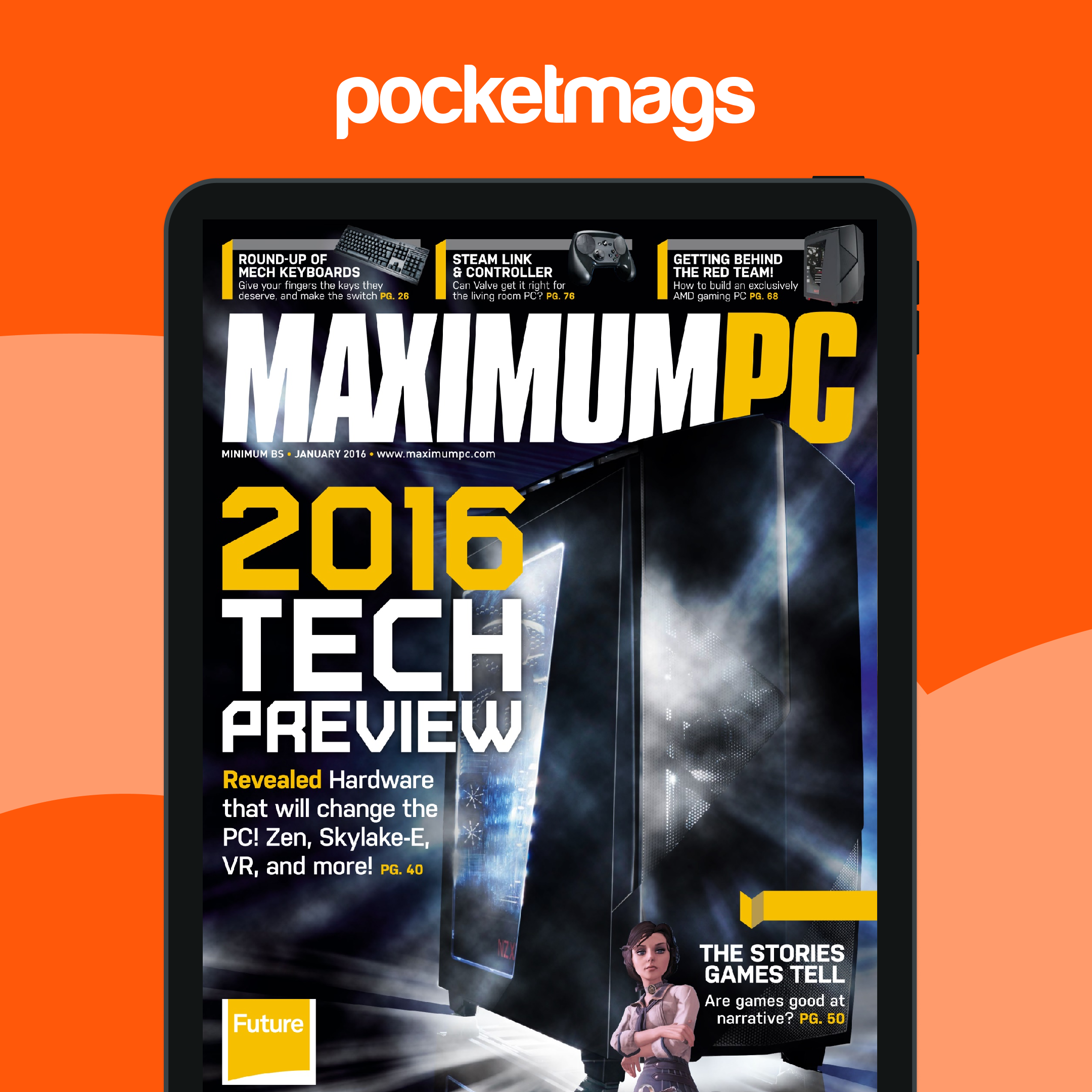 Maximum PC Magazine - January 2016 Back Issue