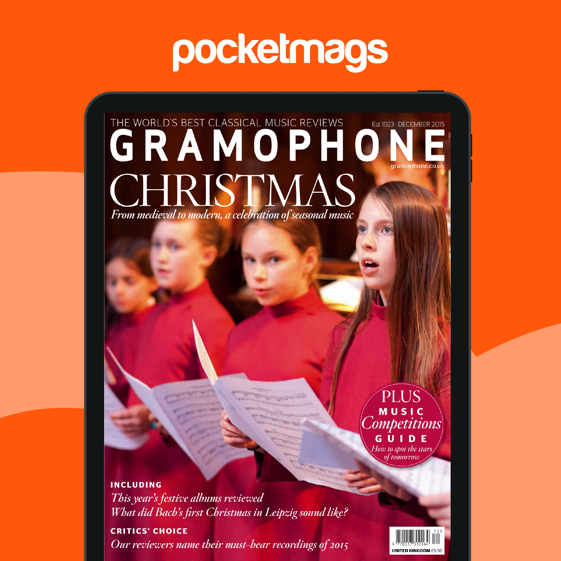 Gramophone Magazine - December 2015 Edición anterior