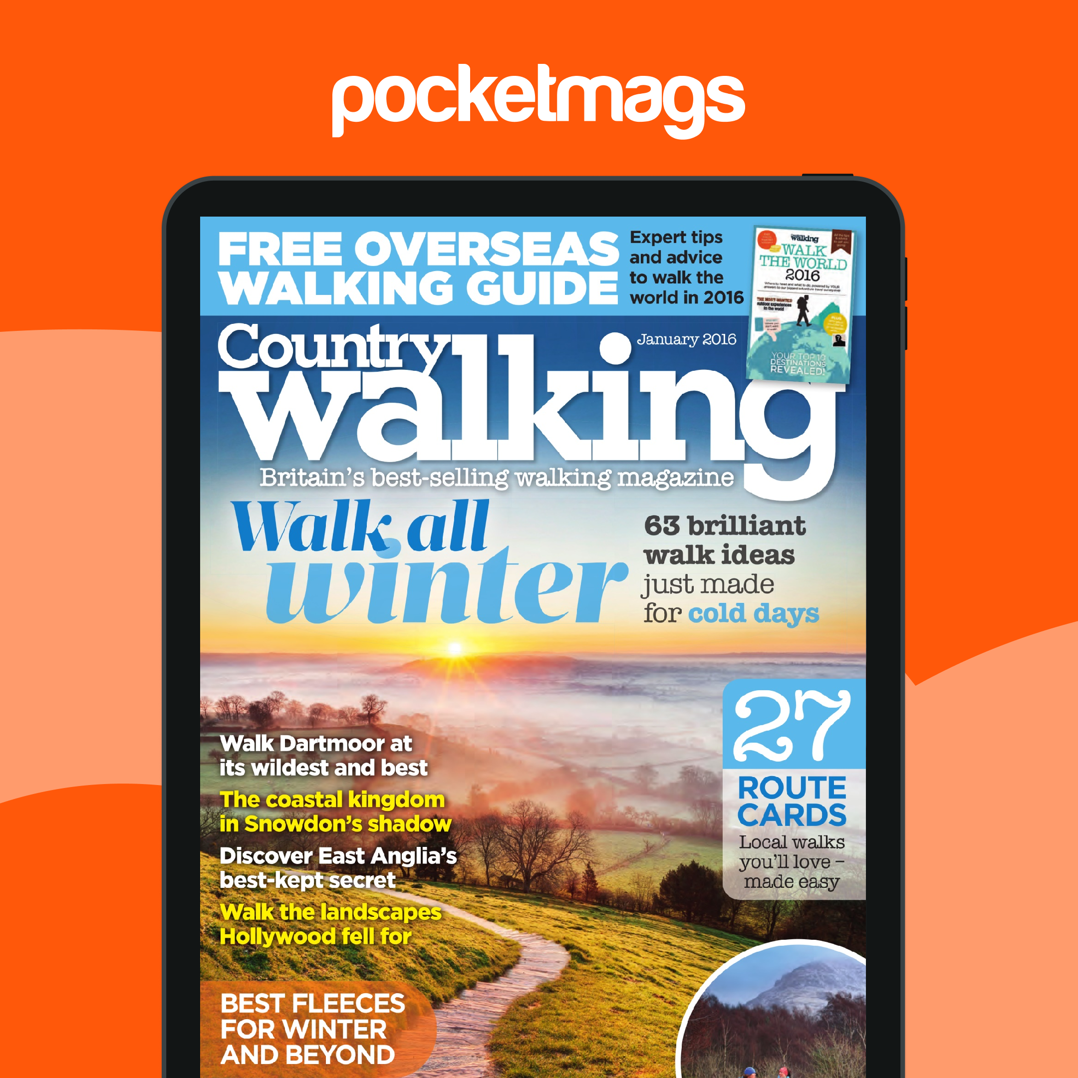 Country Walking Magazine - January 2016 Back Issue